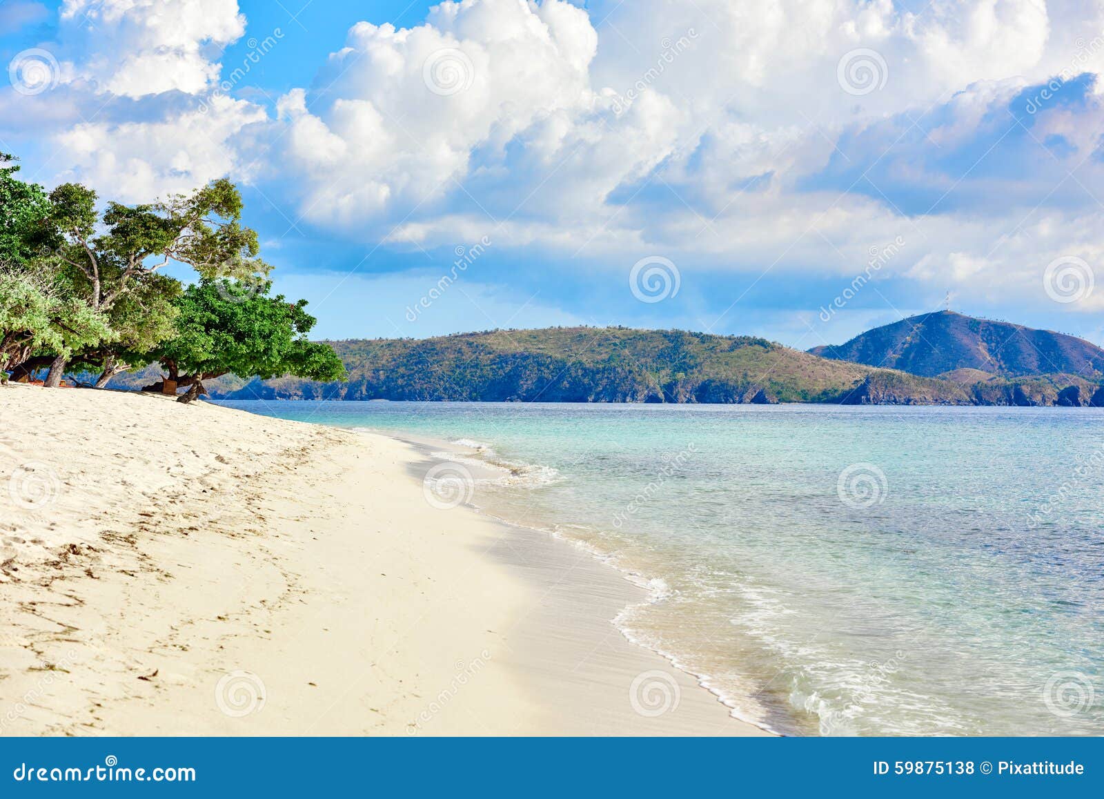 Coron White Sand Beach Palawan Philippines Stock Photo - Image of ...