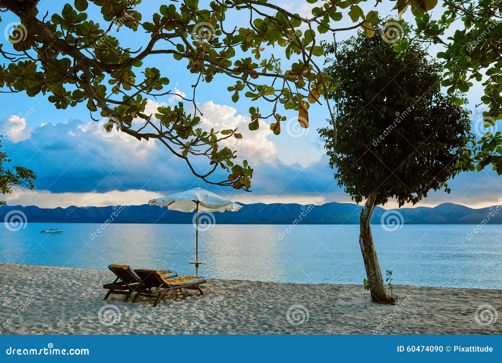 Coron White Sand Beach Palawan Philippines Stock Photo - Image of ...