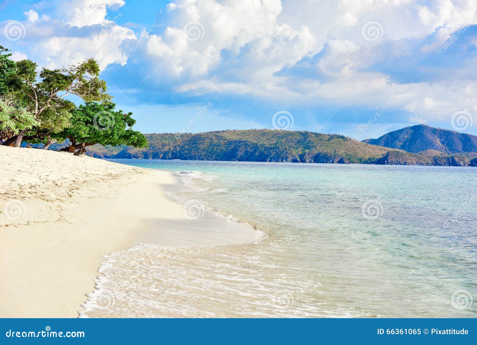 Coron White Sand Beach Palawan Philippines Stock Image - Image of ...