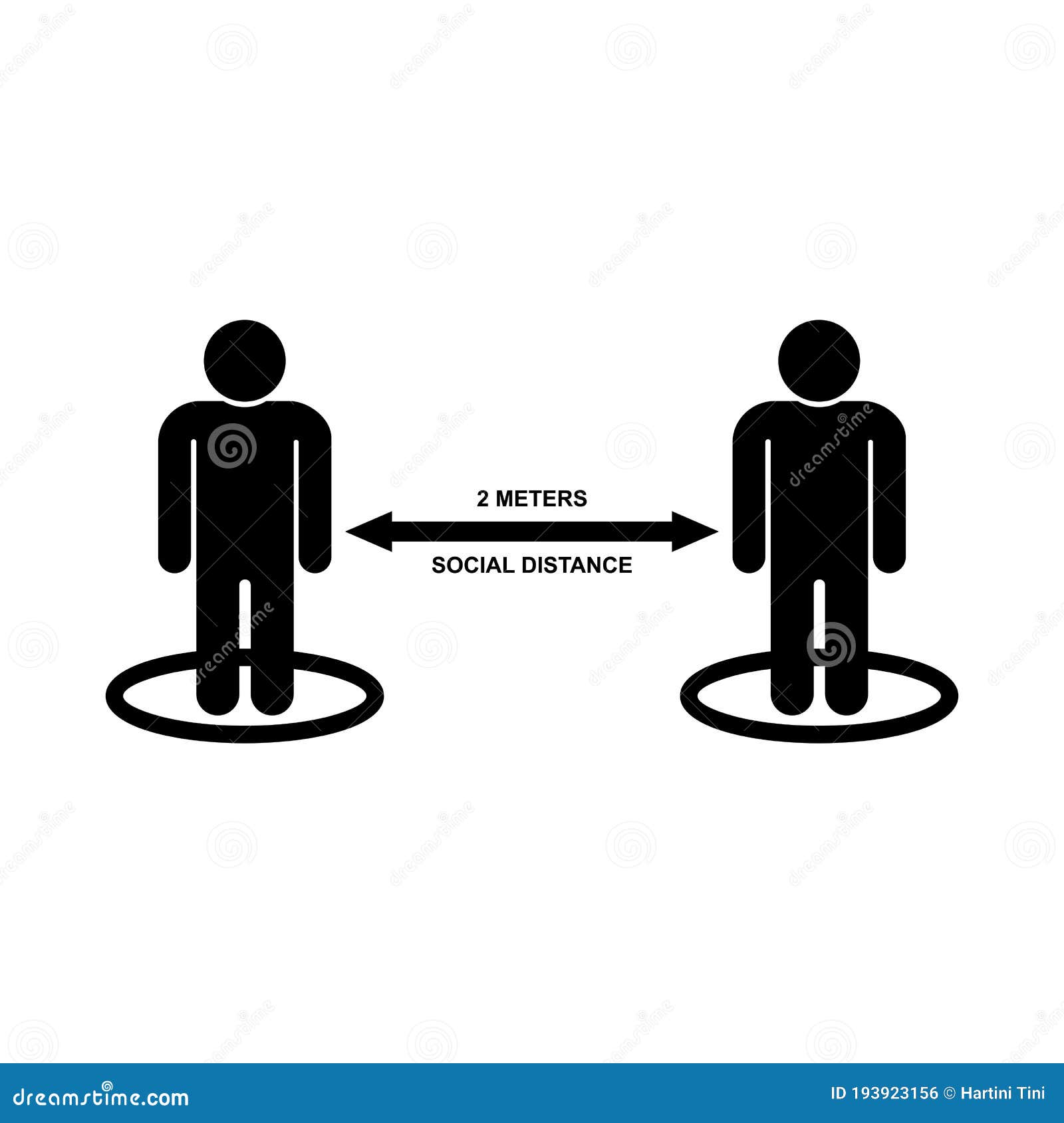 Distance Icon. Arrow Icon On White Background. Vector | CartoonDealer ...