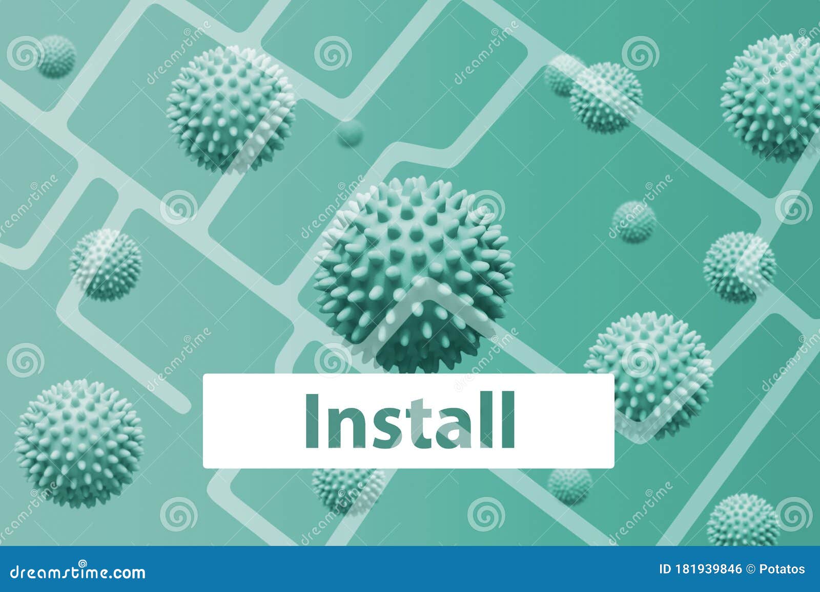 Covid-19 Tracking - Vector Illustration On A Blue Background ...