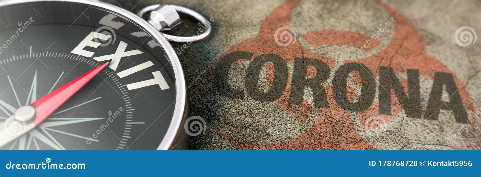 Corona Exit Strategy: Gradual Return To Normality Stock Photo - Image ...