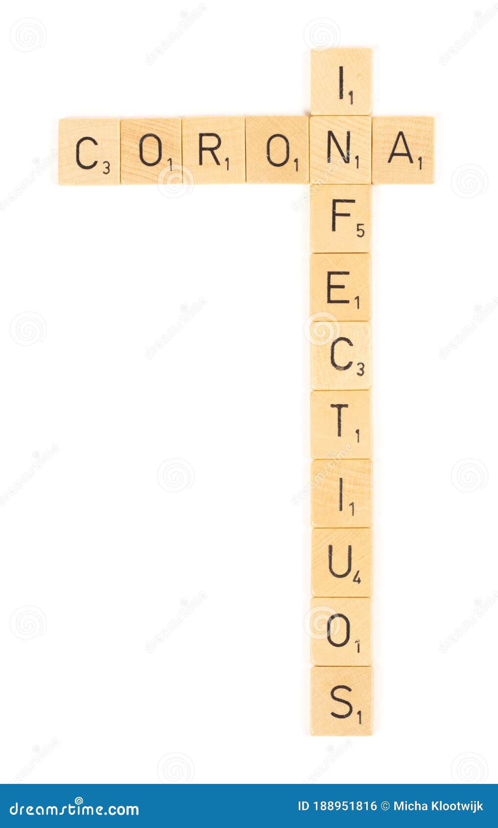 Corona Infectious Letters, Isolated Stock Photo - Image of biohazard ...