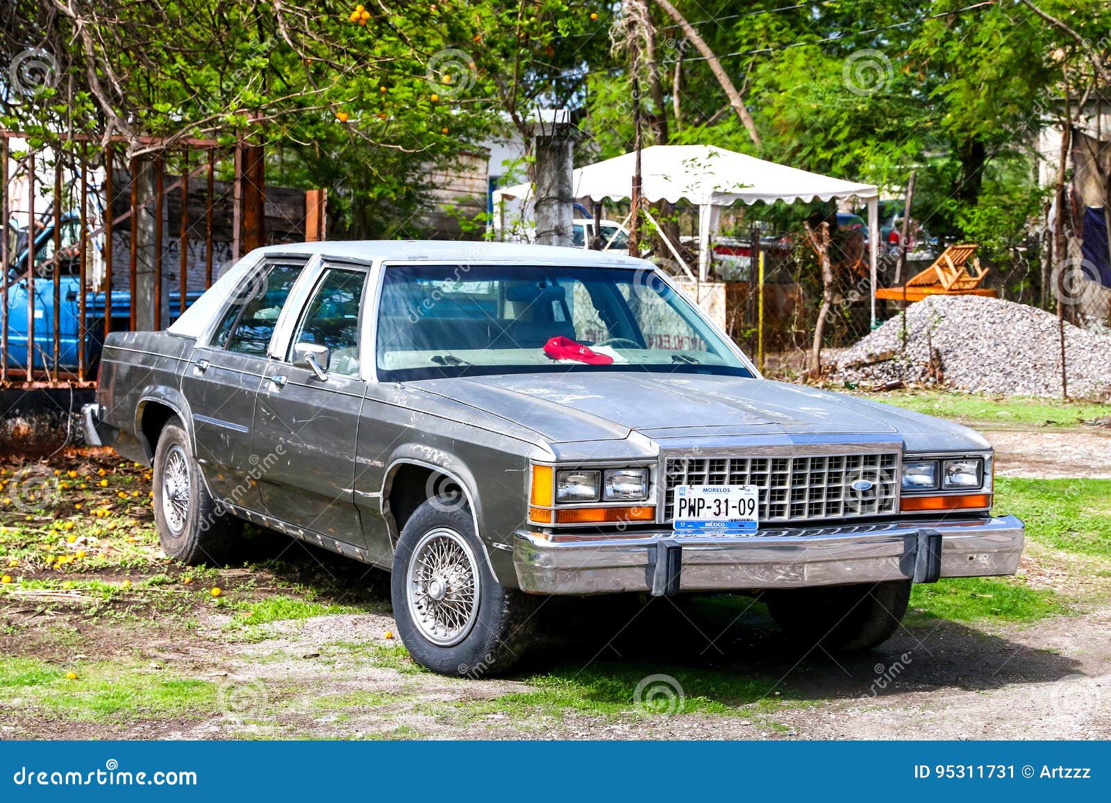 Corona Victoria Ford LTD foto editorial. Imagen de talla - 95311731