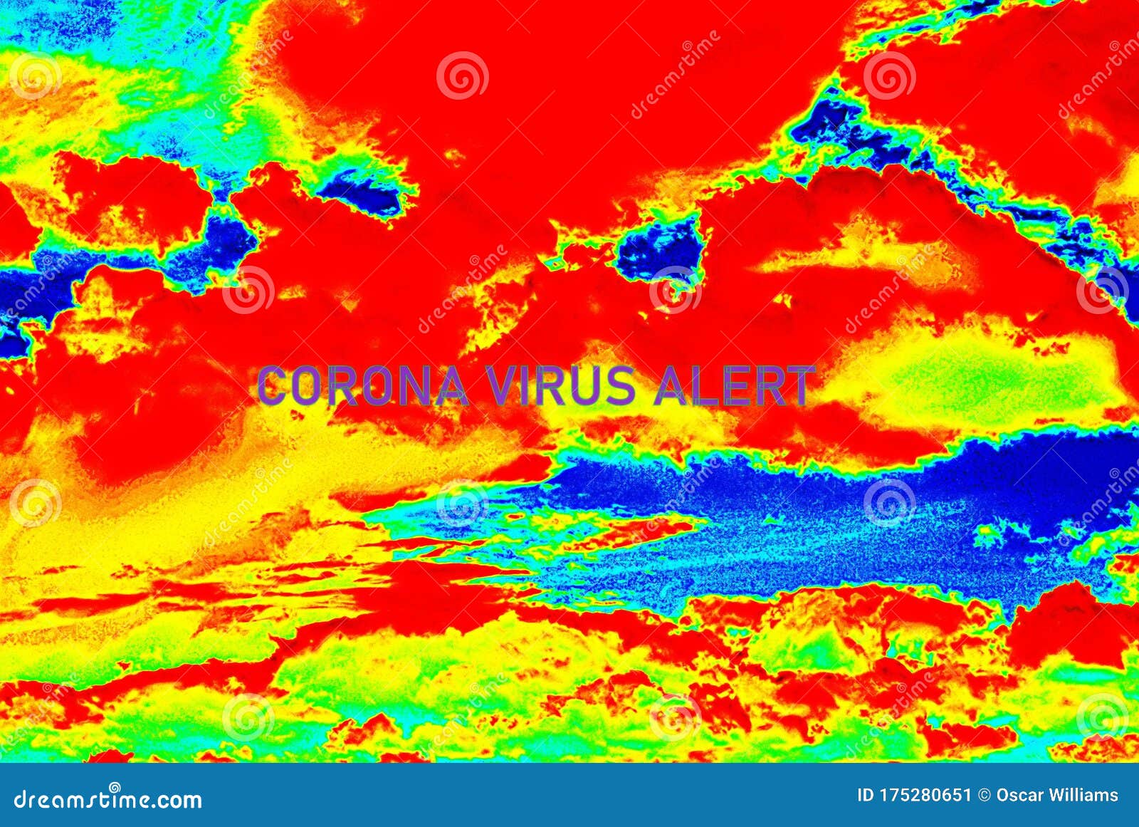 Corona Virus Alert Pattern. Stock Illustration - Illustration of corona ...