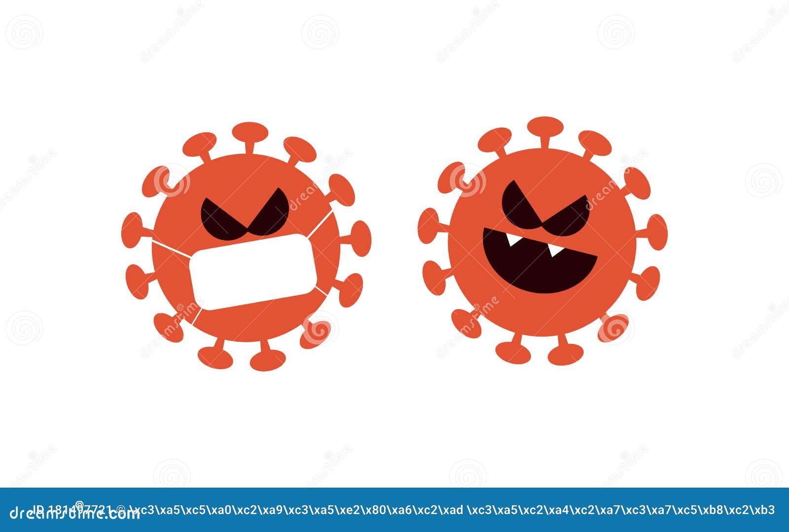 Corona Virus Covid-19 Outbreak Pandemic Symbol Vector Image Stock ...