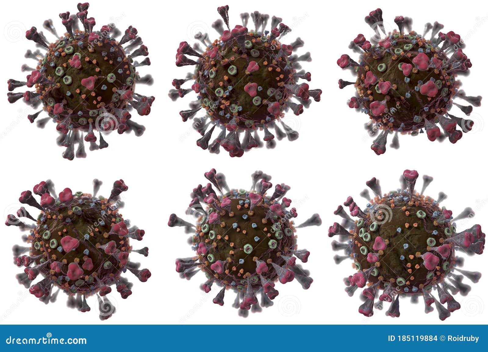 COVID-19 COrona VIrus Sprites Stock Illustration - Illustration of ...