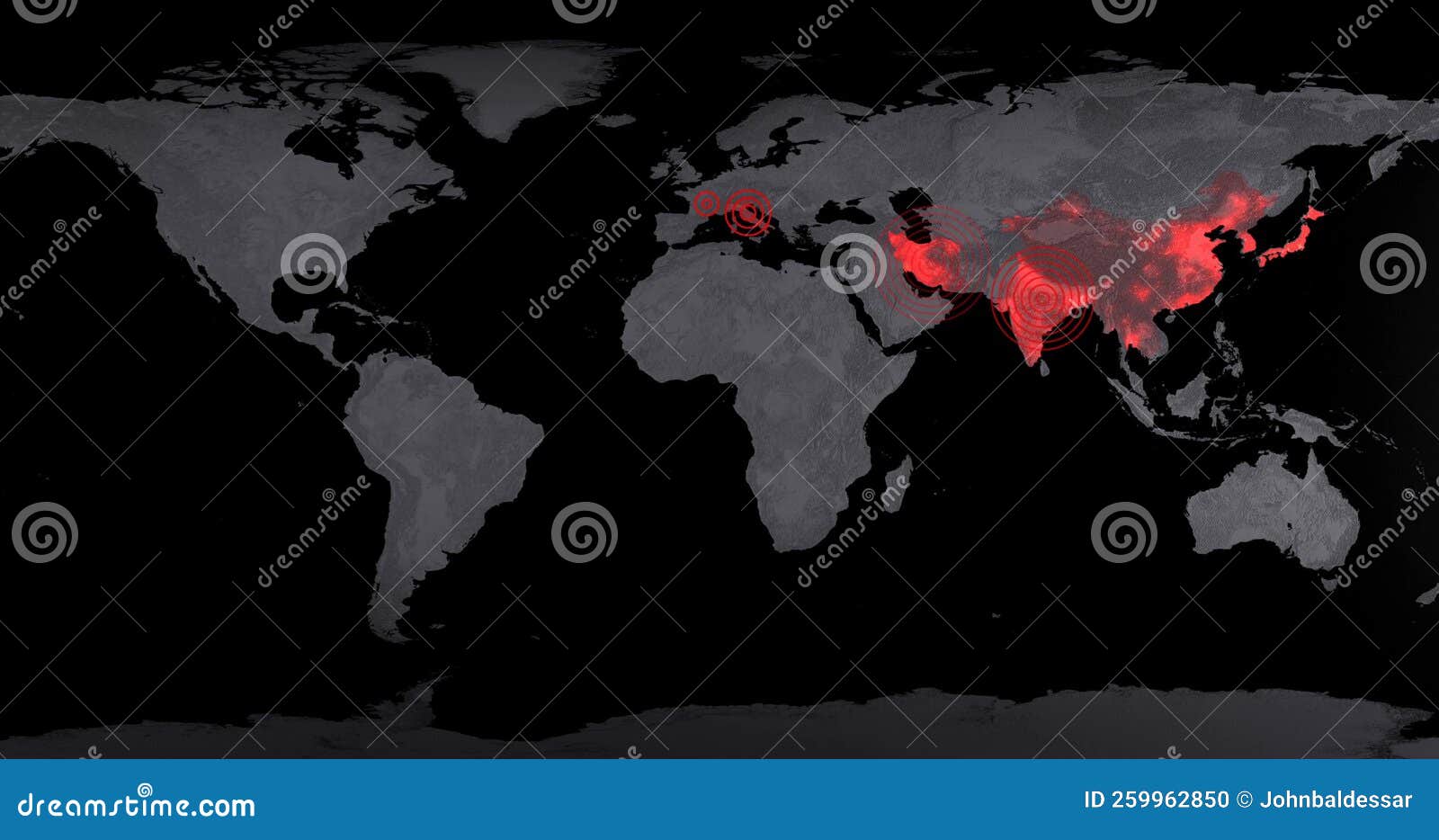Corona Virus Map Disease Spreading Animation Animation Stock Footage ...