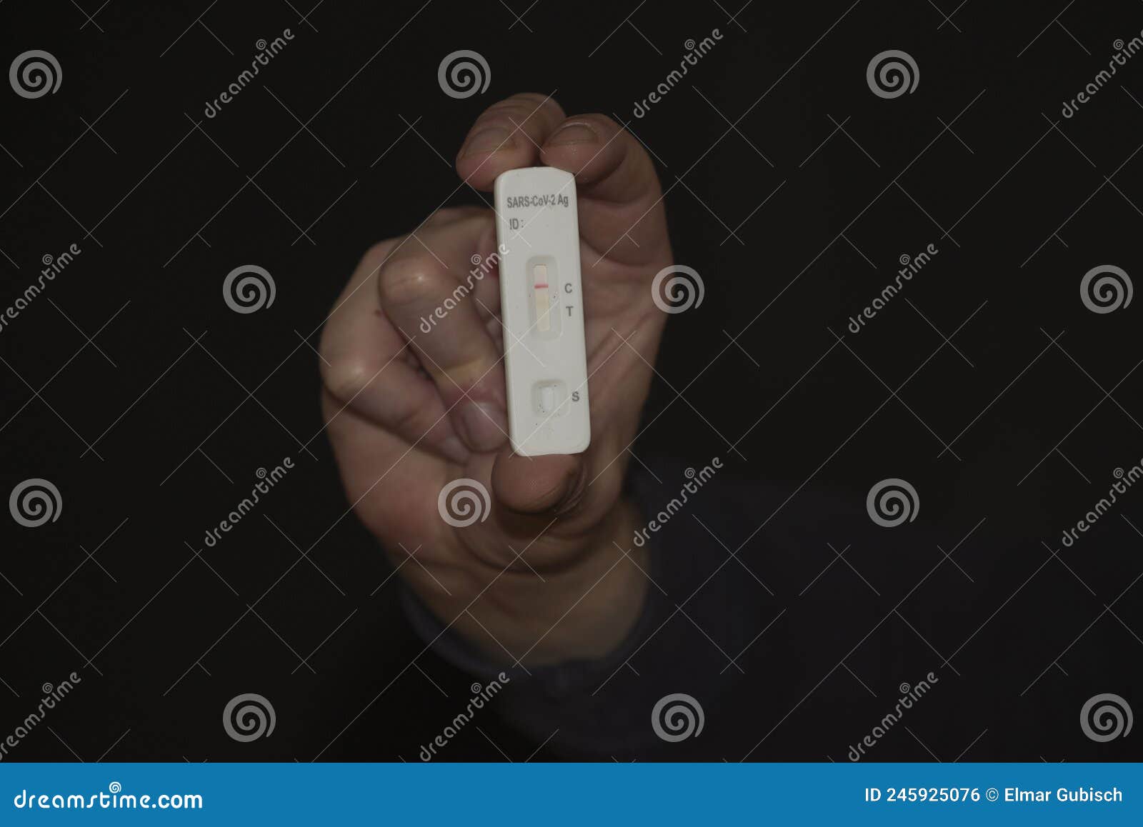 Corona Virus Rapid Antigen Test Kit Stock Photo - Image of cleanliness ...