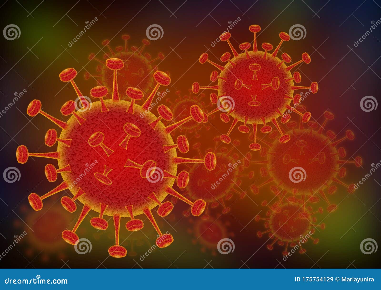 Corona science shape stock illustration. Illustration of desease ...