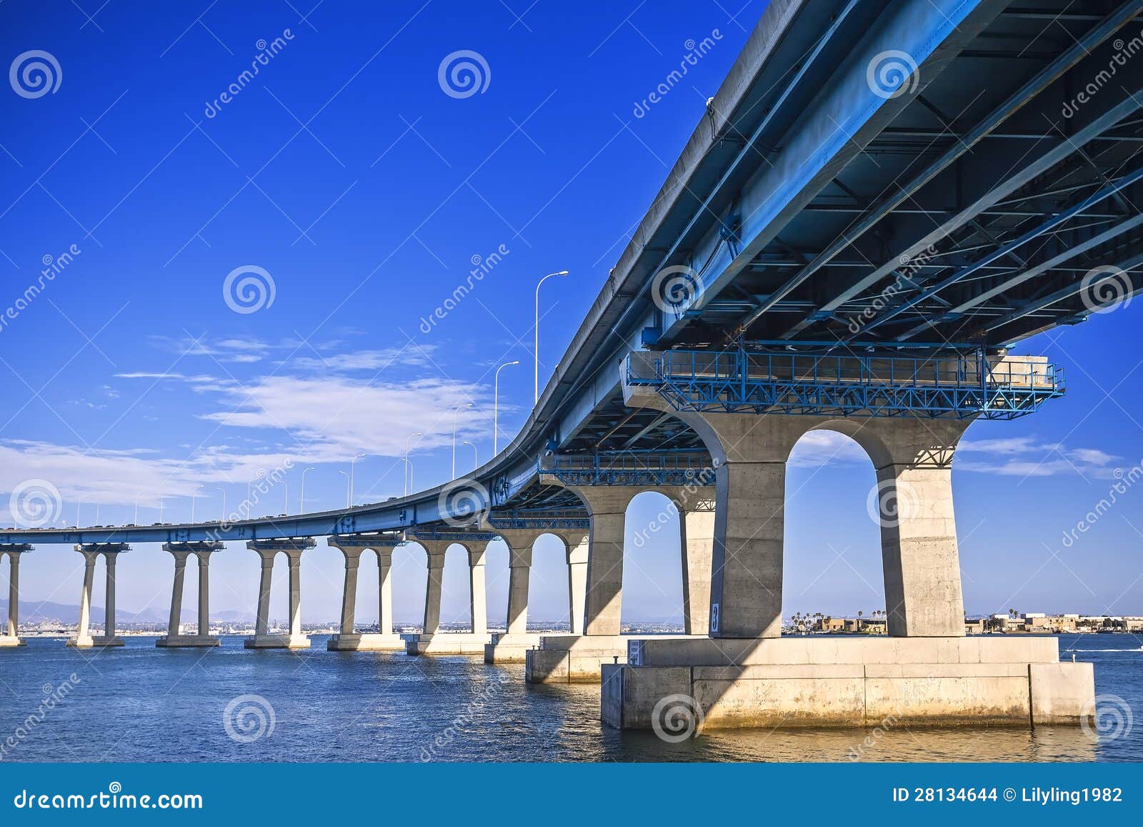 Coronado bridge stock photo. Image of coronado, bridge - 28134644