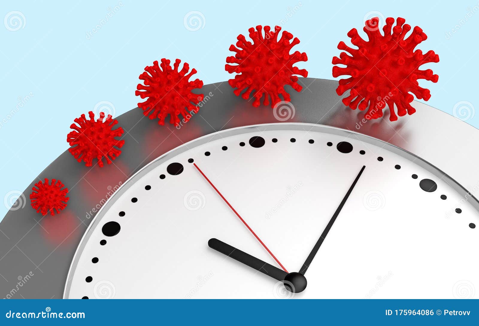 Bacteria Growth Stages. Bacterium In Petri Dishes. Vector ...