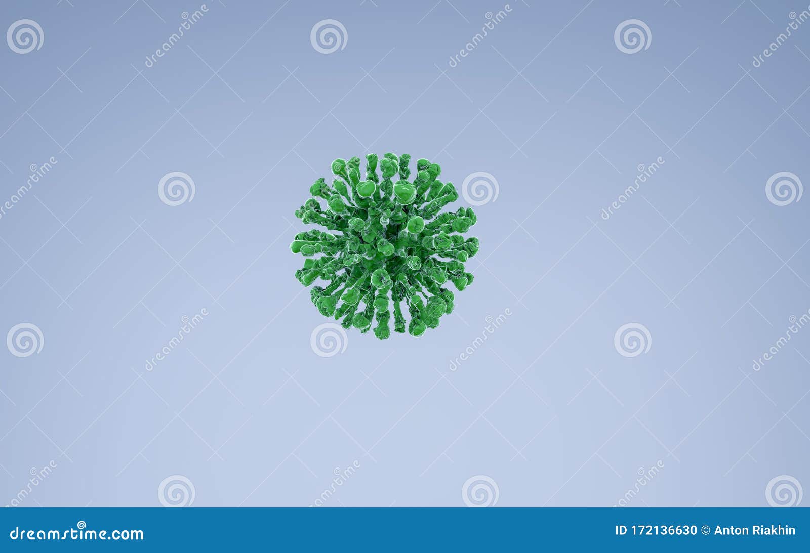 Coronavirus Cell Structure Showing Single-stranded RNA Genome and Spike ...
