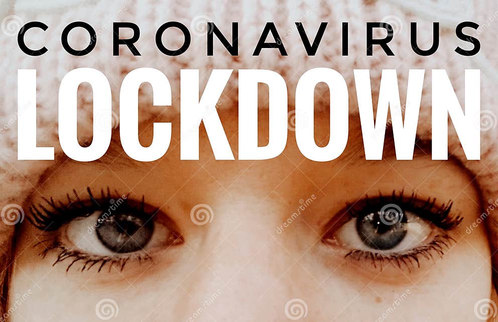 Coronavirus Covid-19 Outbreak Lockdown Header Stock Photo - Image of ...