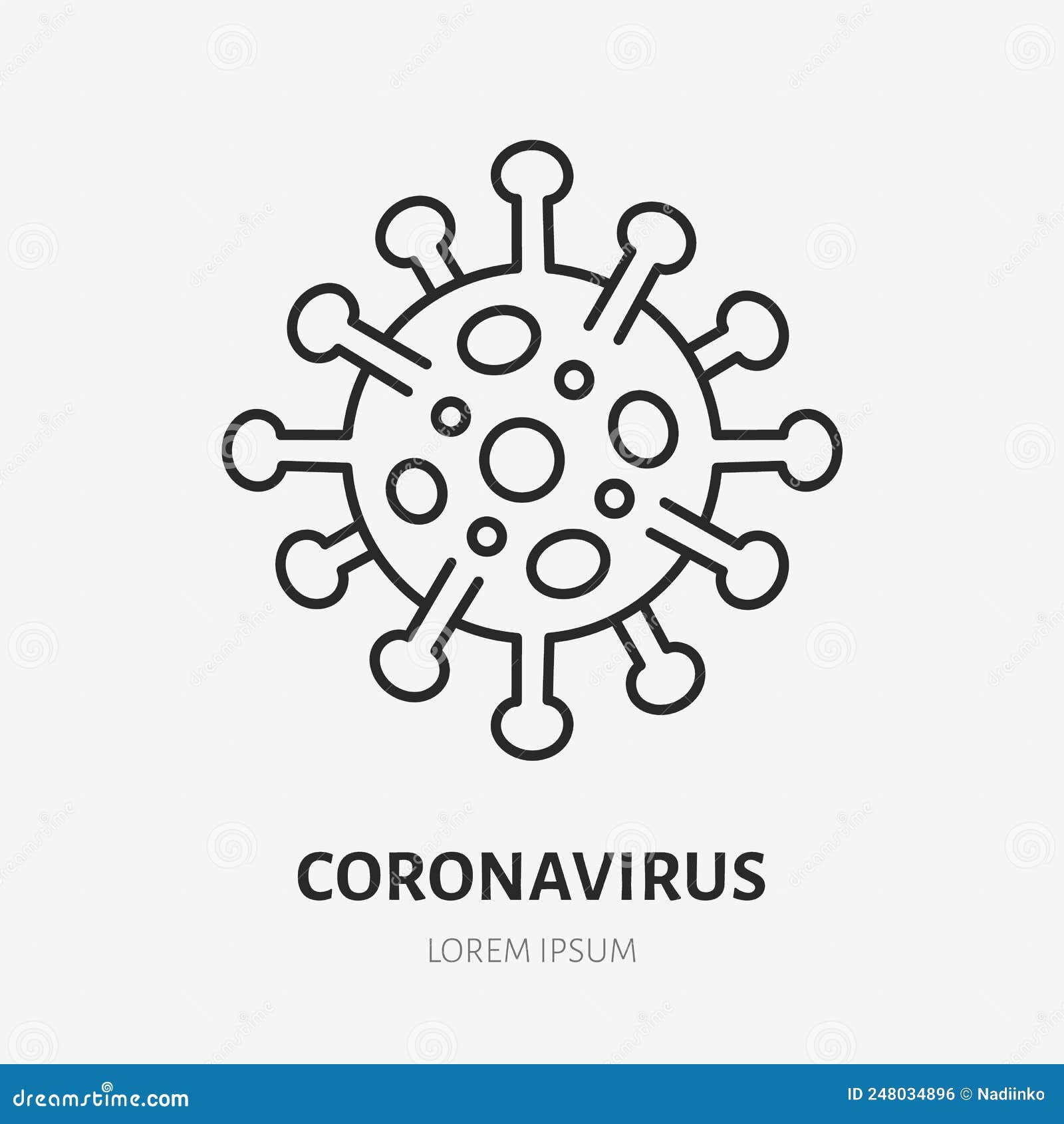 Linear Microbe Icon From Medical Outline Collection. Thin Line Microbe ... Linear Microbe Icon From Medical Outline Collection. Thin Line Microbe ...