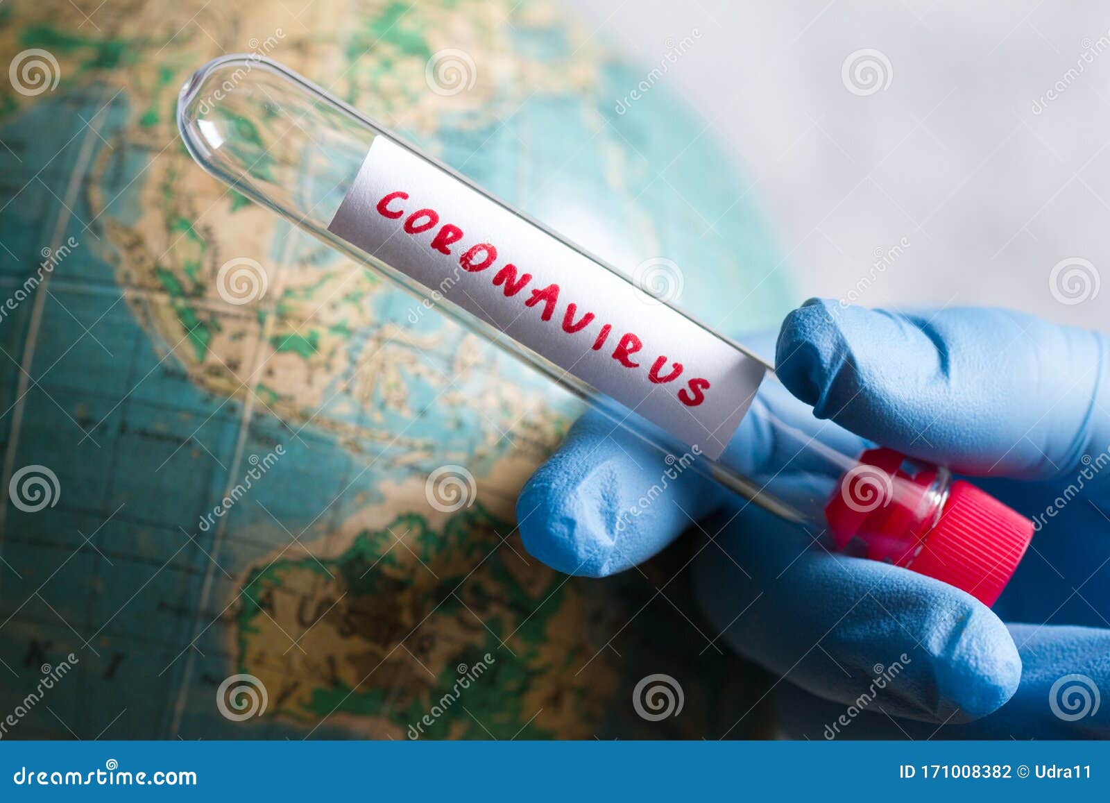 Coronavirus Epidemic in the World Warning Who Stock Photo - Image of ...