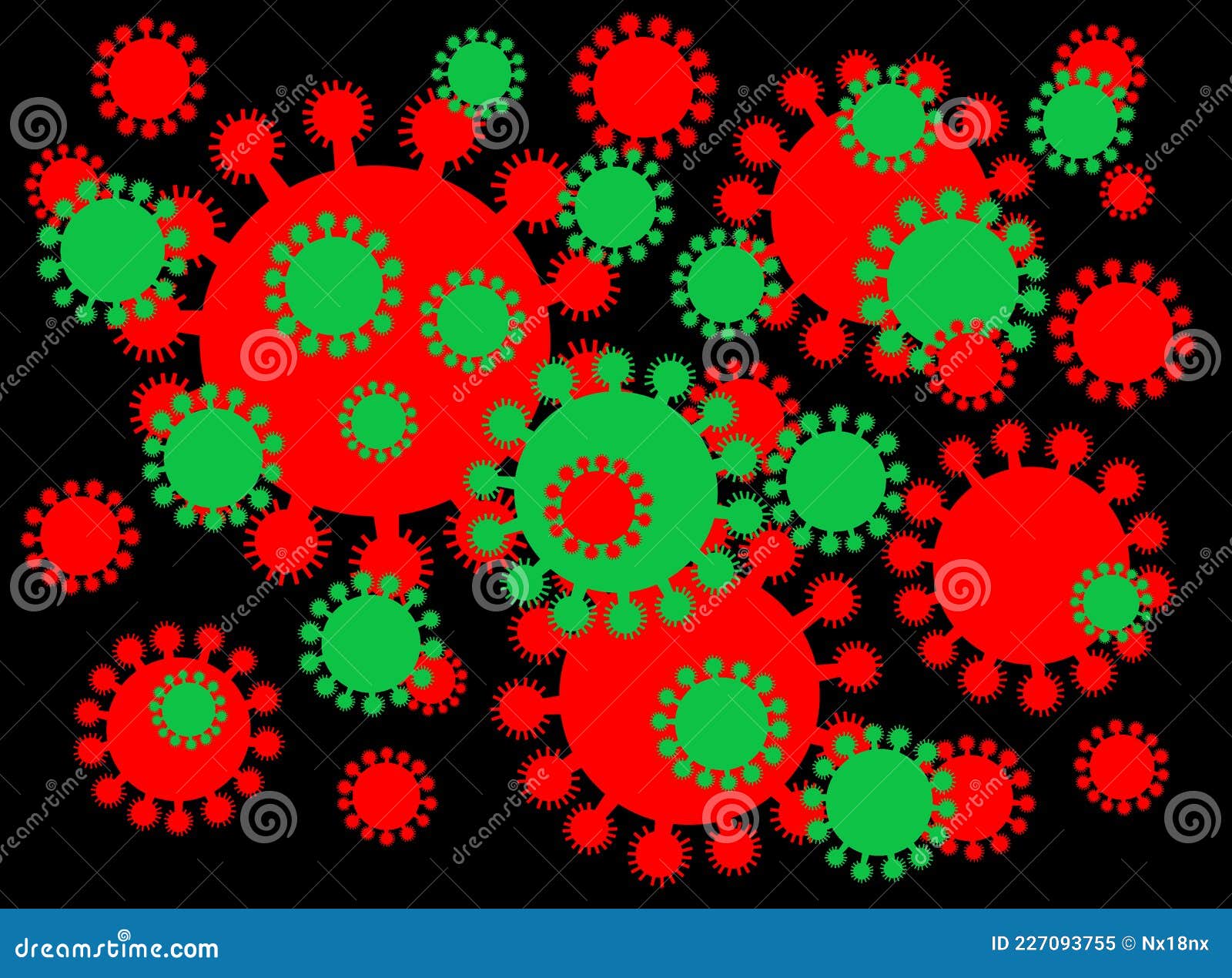 Green Cells Abstract Vector Background Design | CartoonDealer.com #81647365