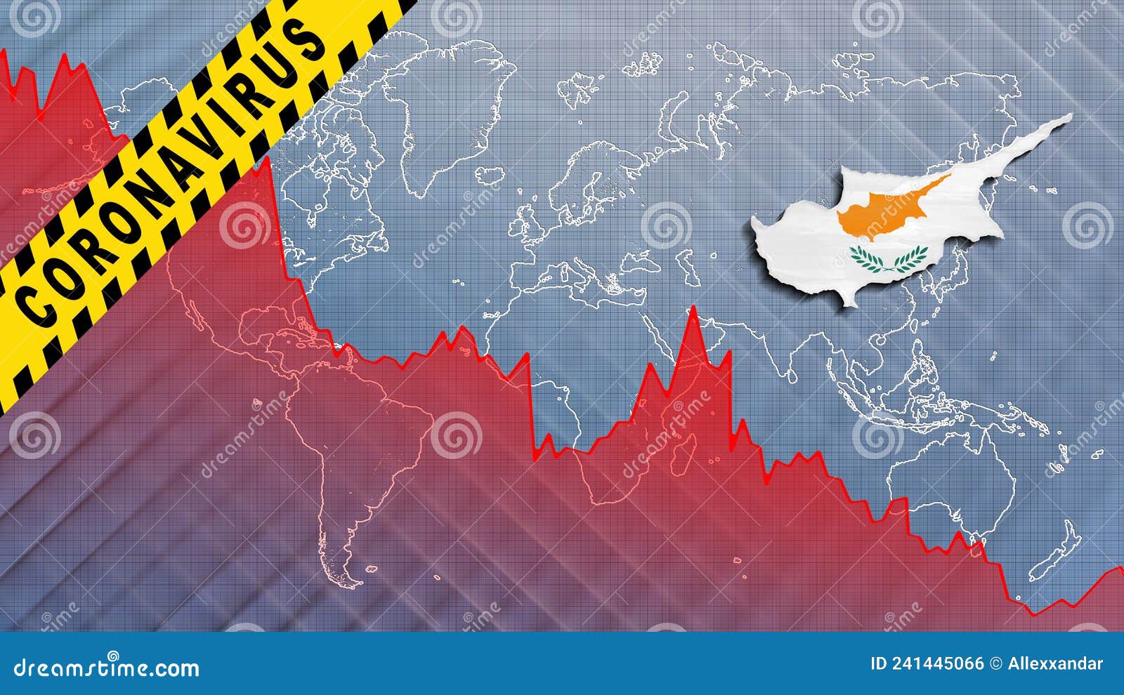 Map Of Cyprus Epidemic And Quarantine Emergency Infographic Template ...
