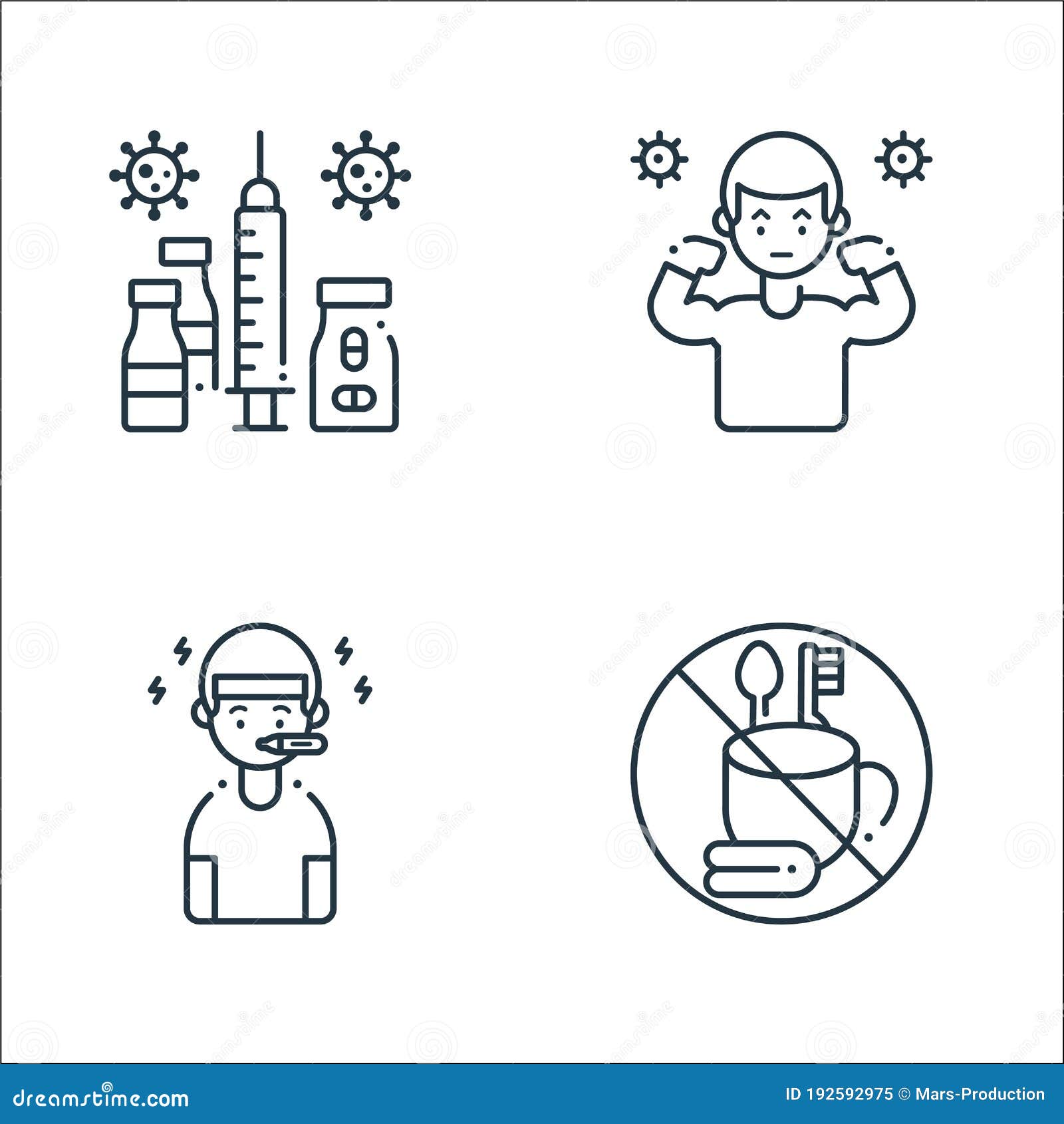 Linear Fever Measuring Icon From Measurement Outline Collection. Thin ... Linear Fever Measuring Icon From Measurement Outline Collection. Thin ...