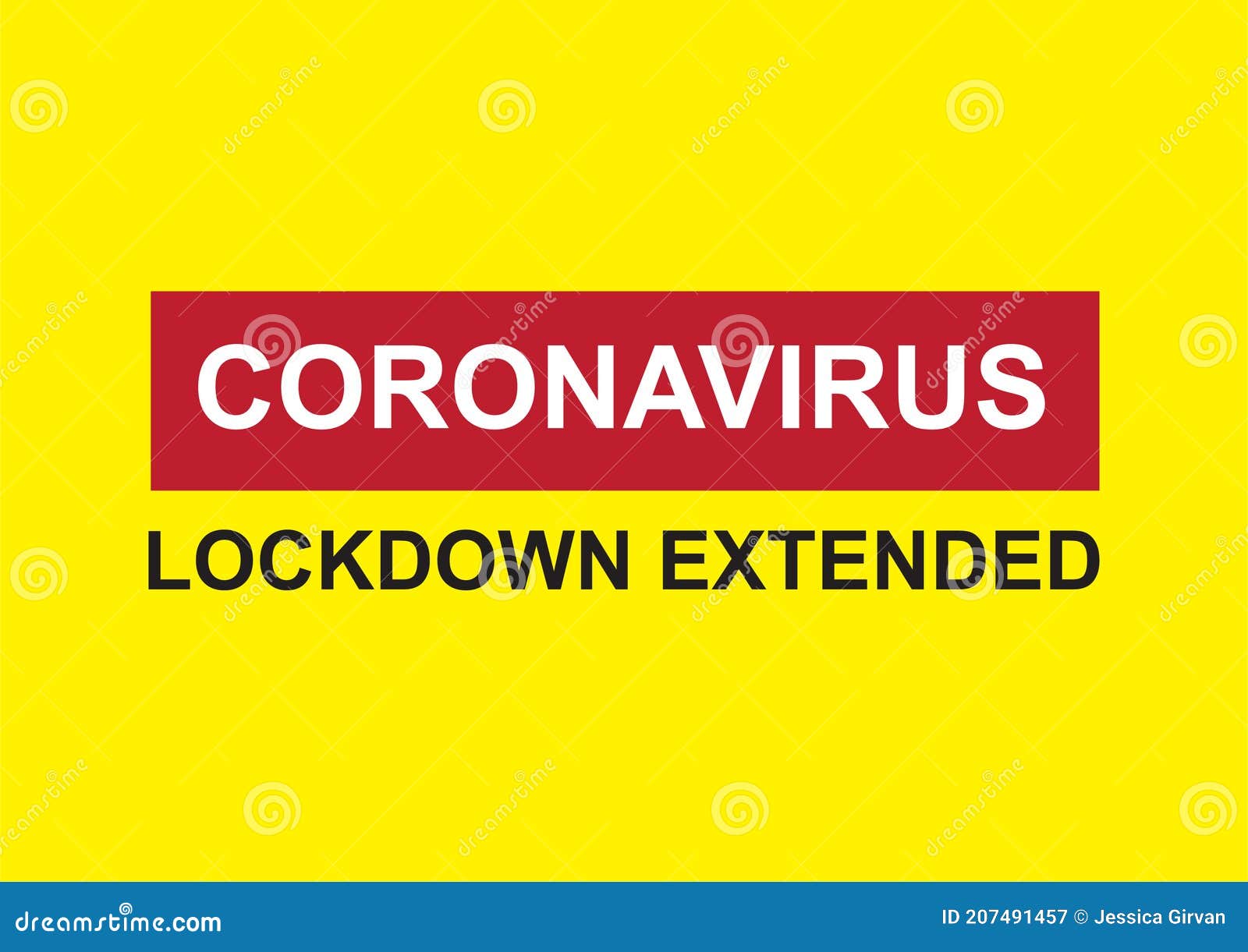 Lockdown Extended Sign Or Stamp Cartoon Vector | CartoonDealer.com ...