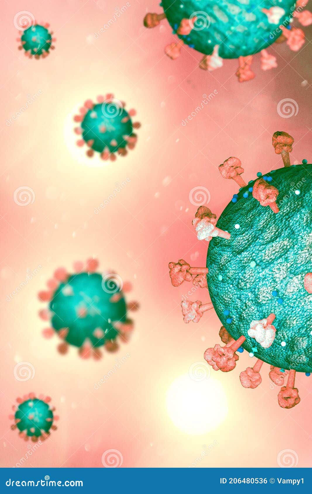 Coronavirus. Microscopic View of Covid-19. How SARS-Cov-2 is Made ...