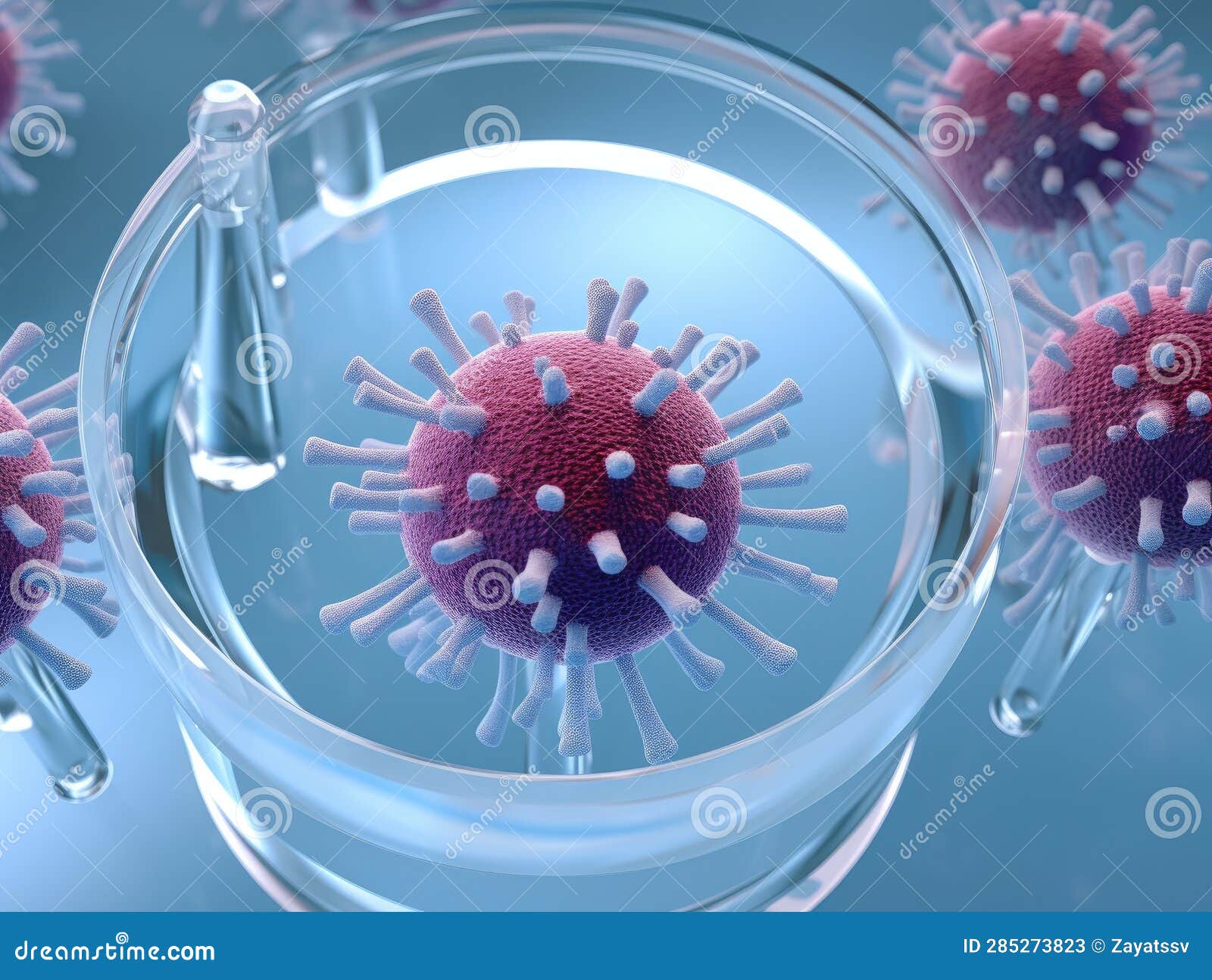 Coronavirus Model, Micro Virus Photo Stock Image - Image of microbe ...