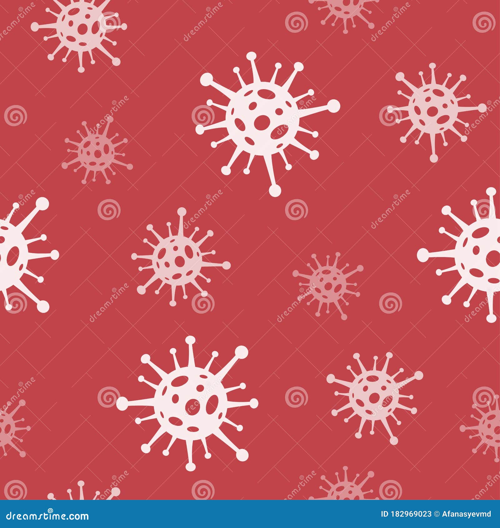 Coronavirus Seamless Pattern. 2019-nCoV. Covid-19. Epidemy Background ...