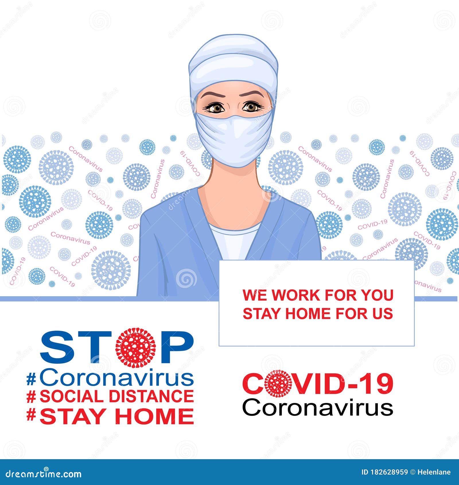 Coronavirus Set Elements for Design. Stock Vector - Illustration of ...