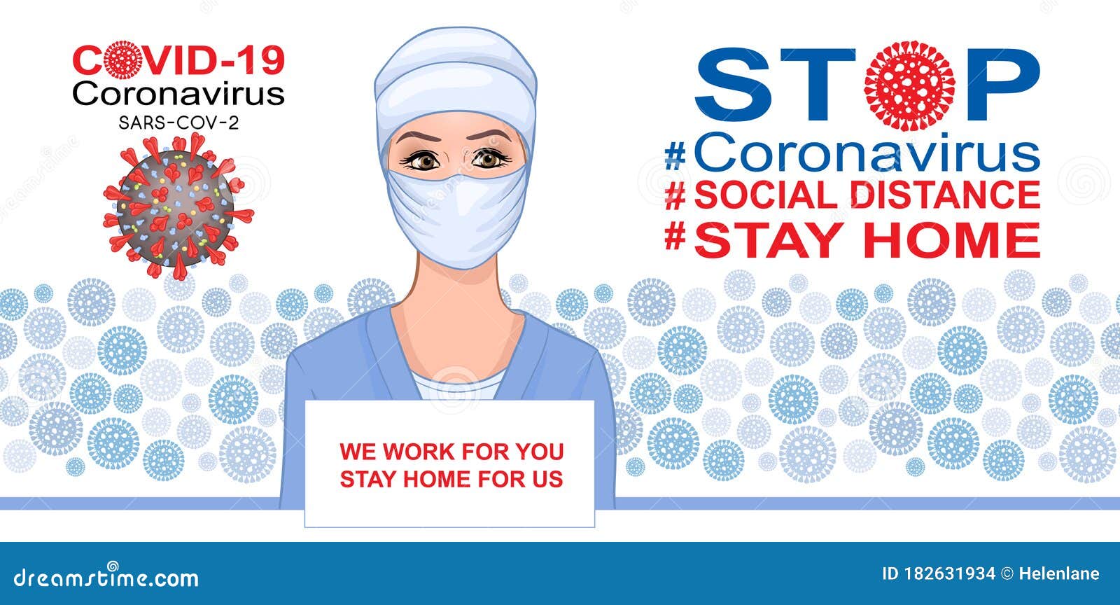 Coronavirus Set Elements for Design. Stock Vector - Illustration of ...