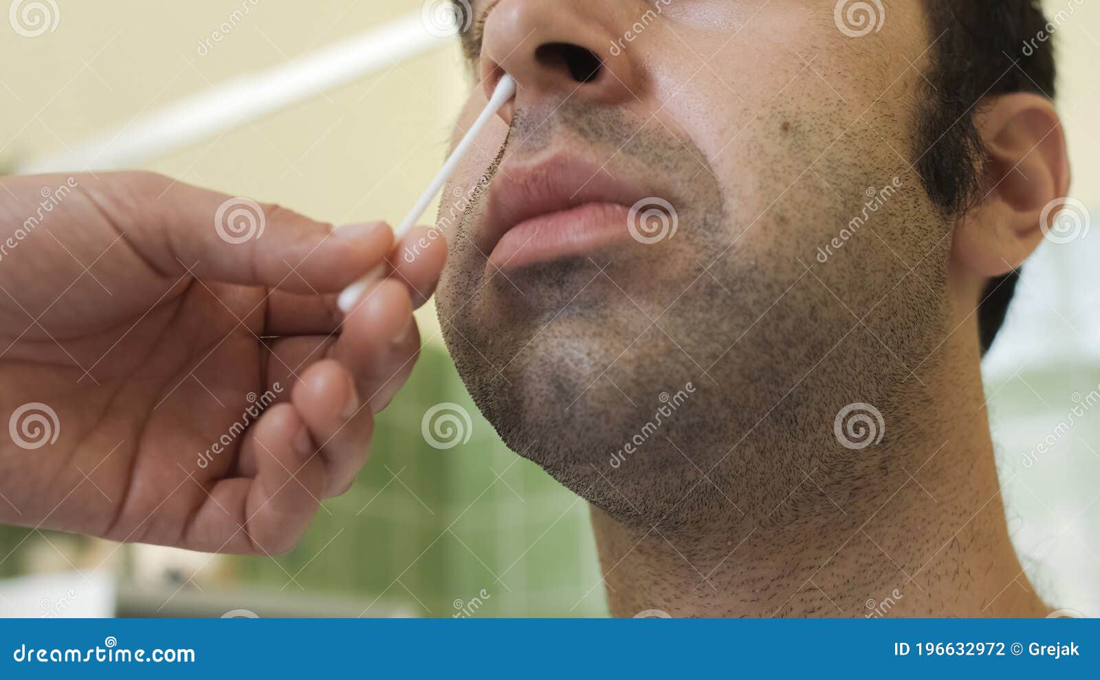 Coronavirus swab test stock photo. Image of coronavirus - 196632972