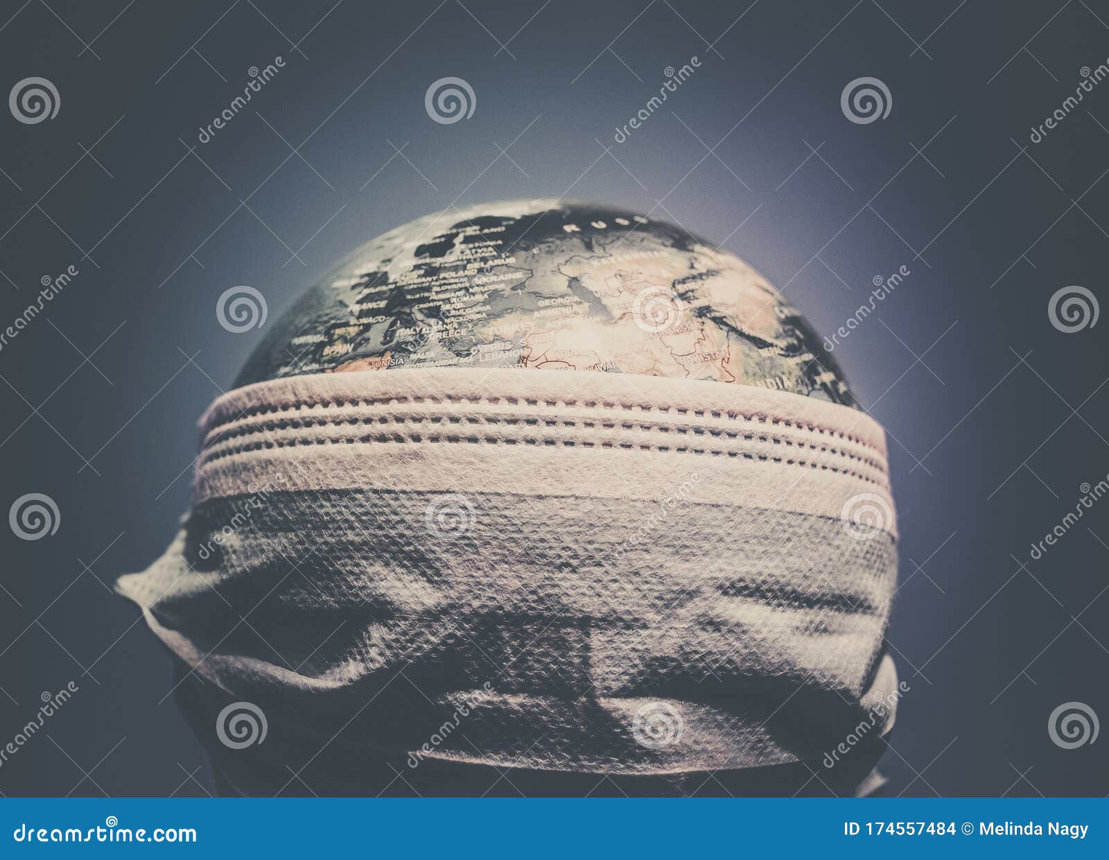 Coronavirus World Alert - Surgical Mask on Globe Stock Photo - Image of ...