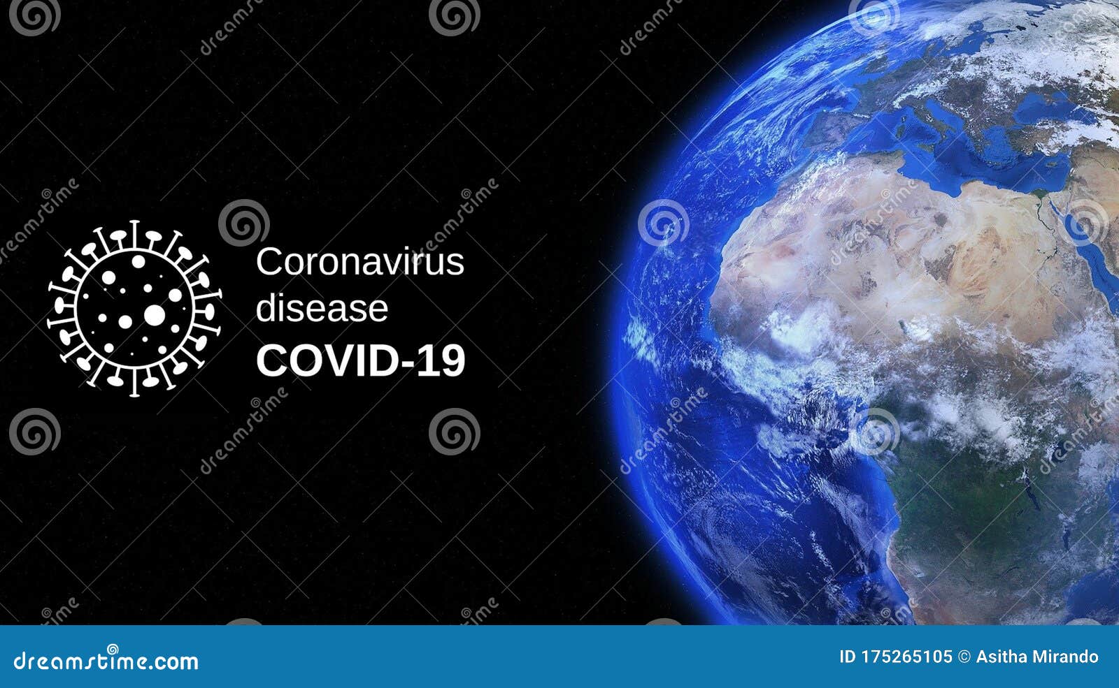 Coronavirus Worldwide Alert Design Stock Illustration - Illustration of ...