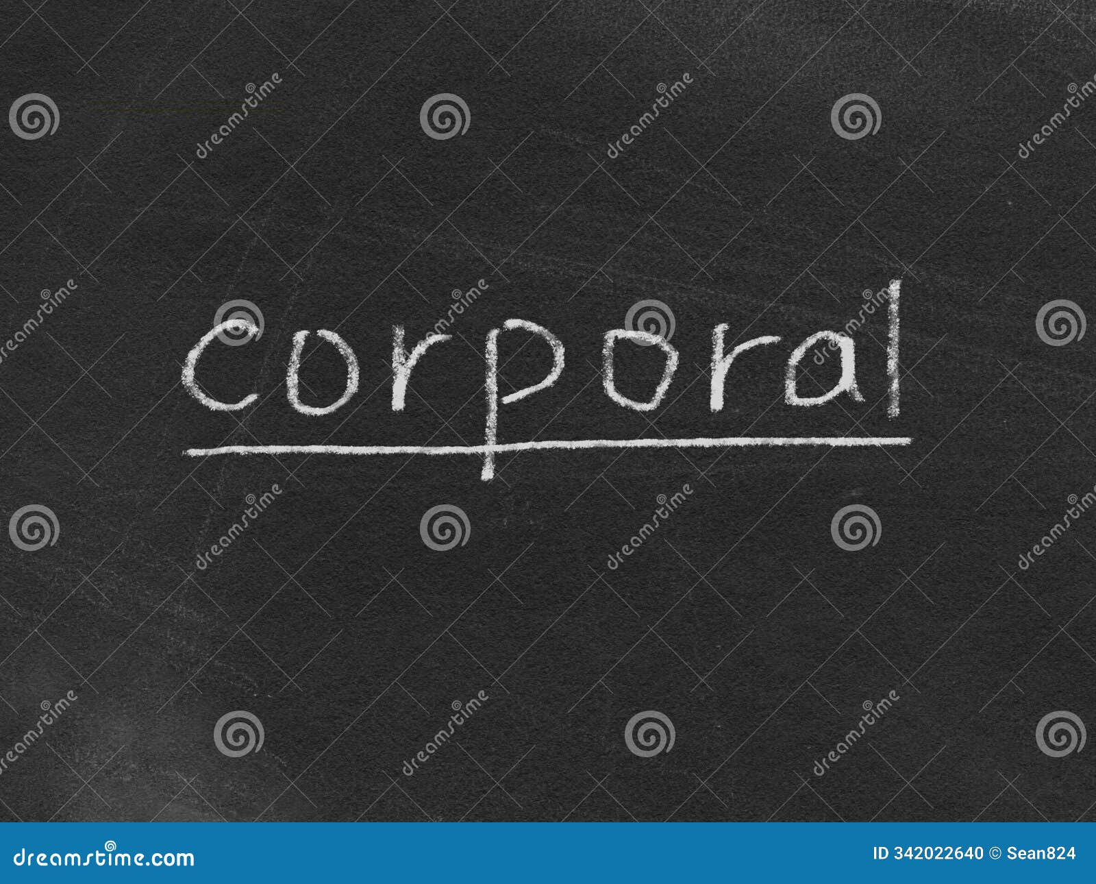 Corporal concept word stock photo. Image of background - 342022640