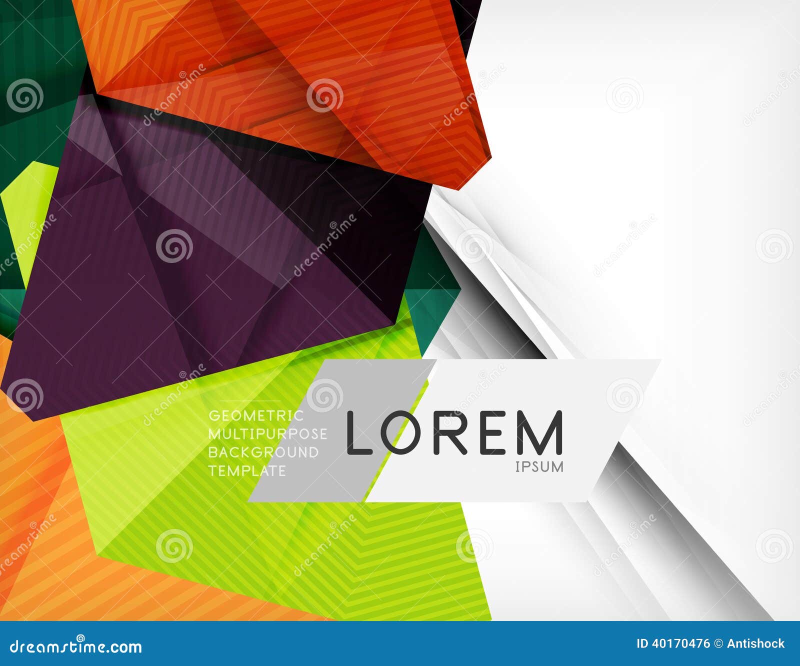 Corporate Abstract Business Template Stock Vector - Illustration of ...