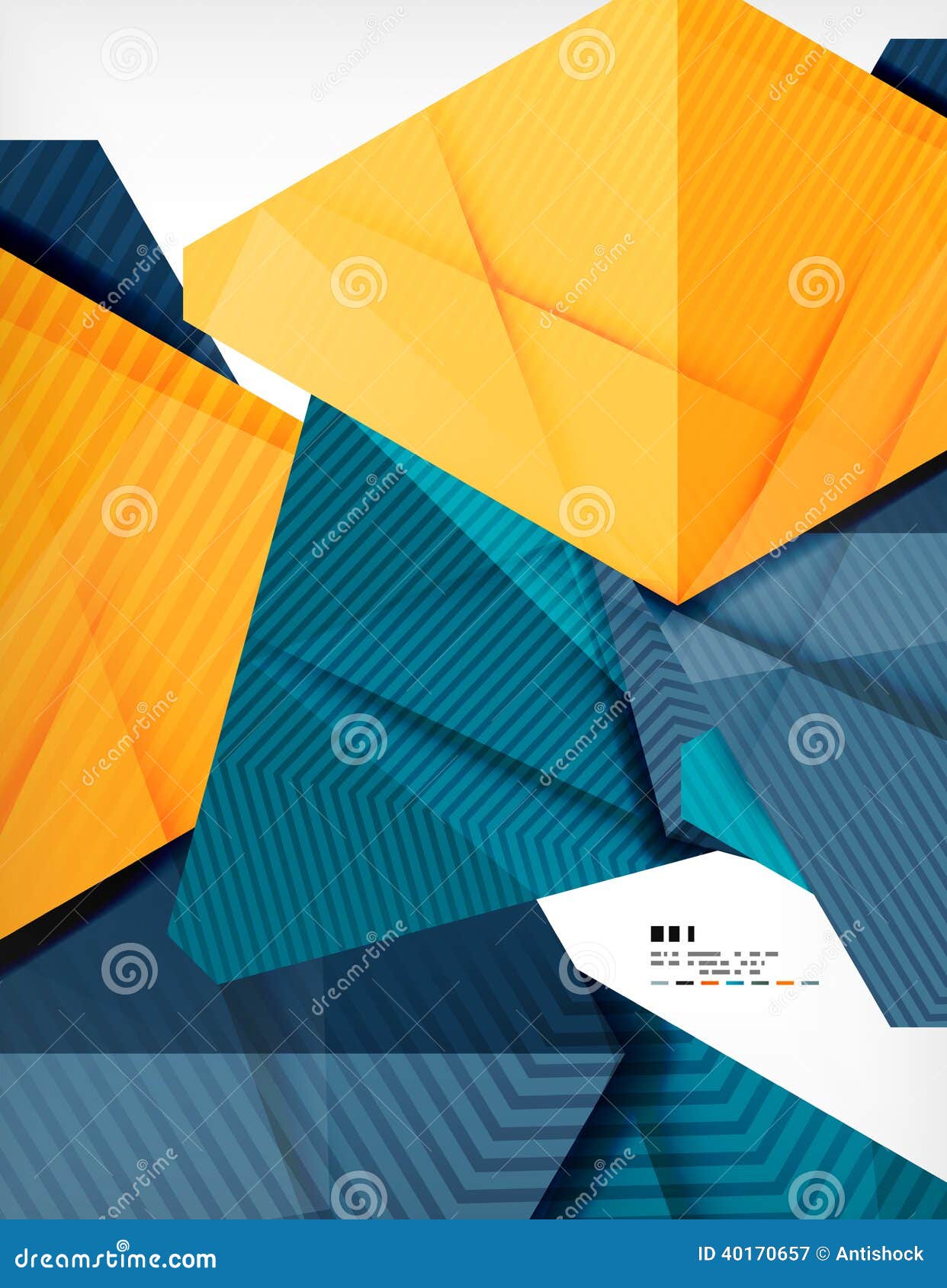 Corporate Abstract Business Template Stock Vector - Illustration of ...