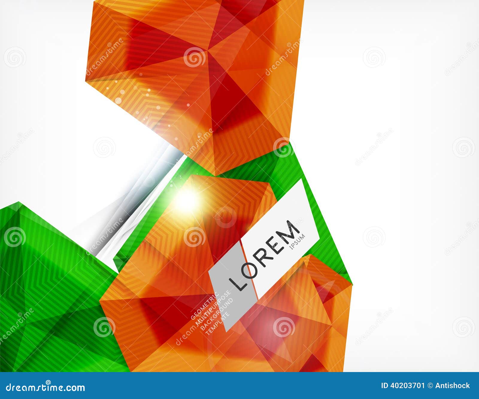 Corporate Abstract Business Template Stock Vector - Illustration of ...