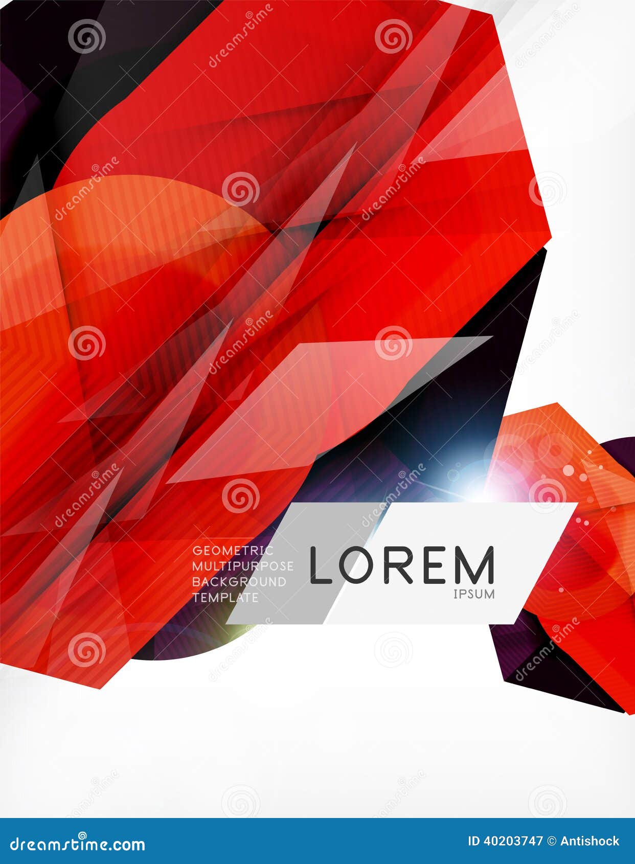 Corporate Abstract Business Template Stock Vector - Illustration of ...