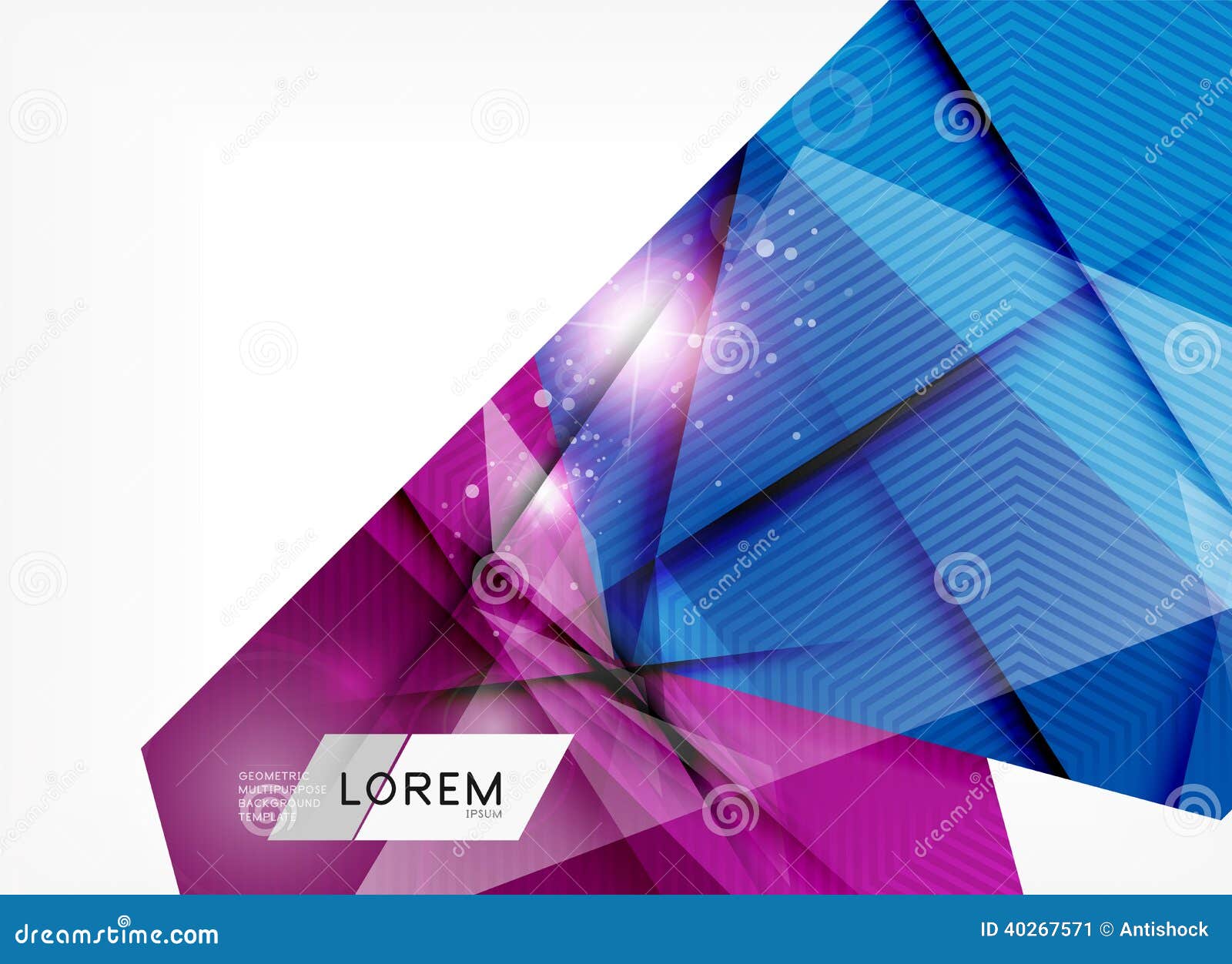 Corporate Abstract Business Template Stock Illustration - Illustration ...