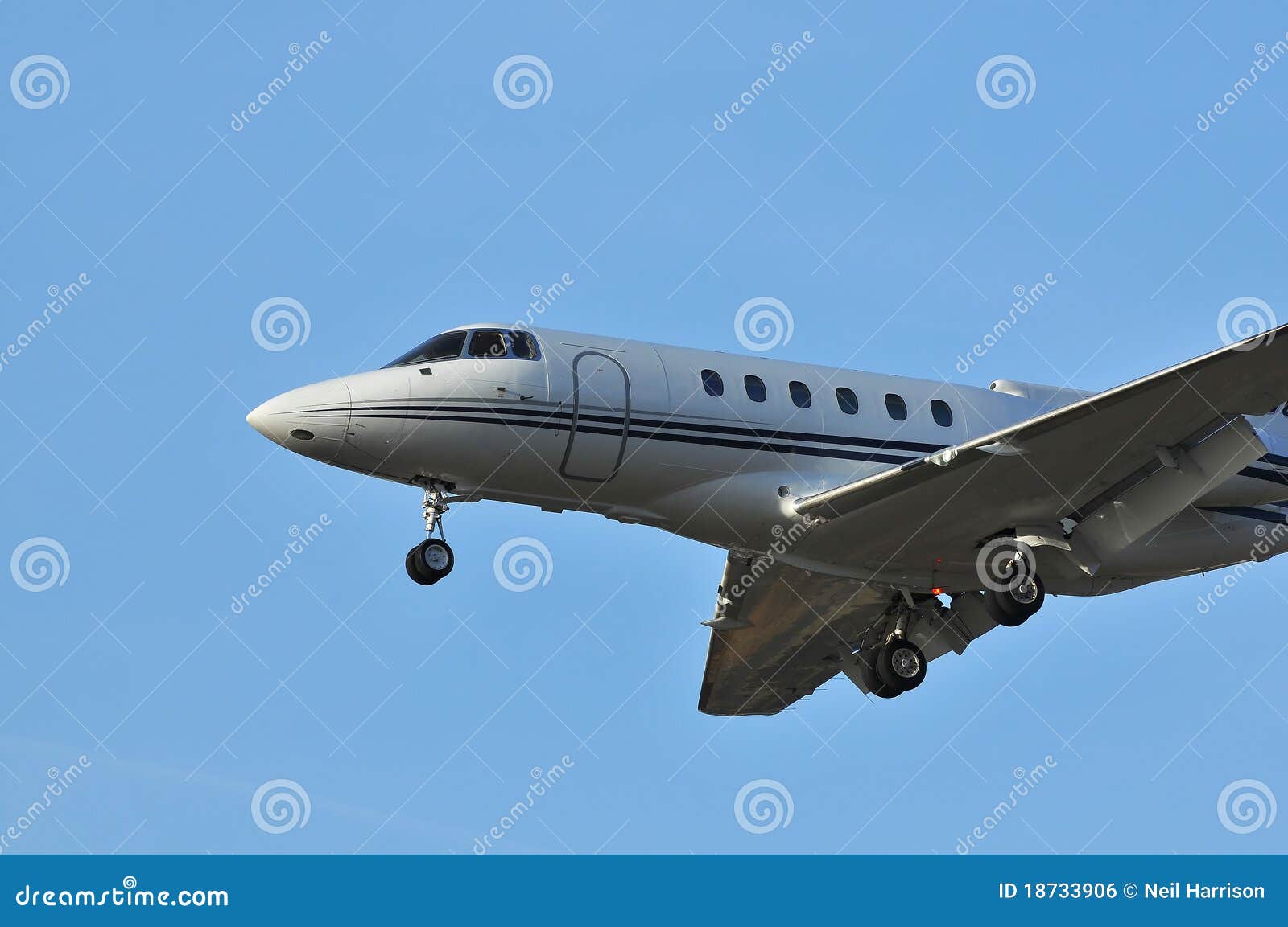 Corporate aircraft stock photo. Image of arrow, safety - 18733906