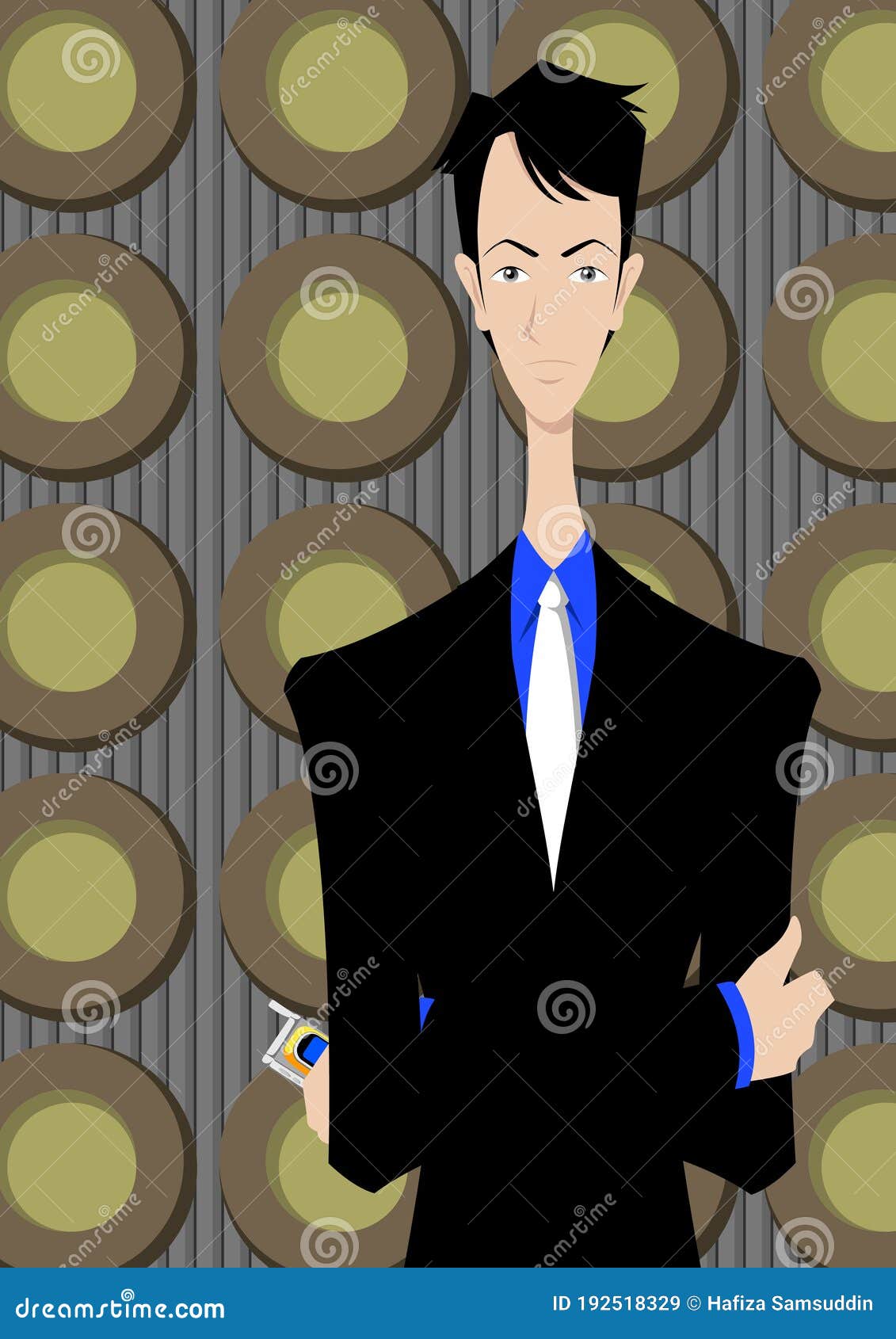 Corporate animation stock vector. Illustration of animation - 192518329