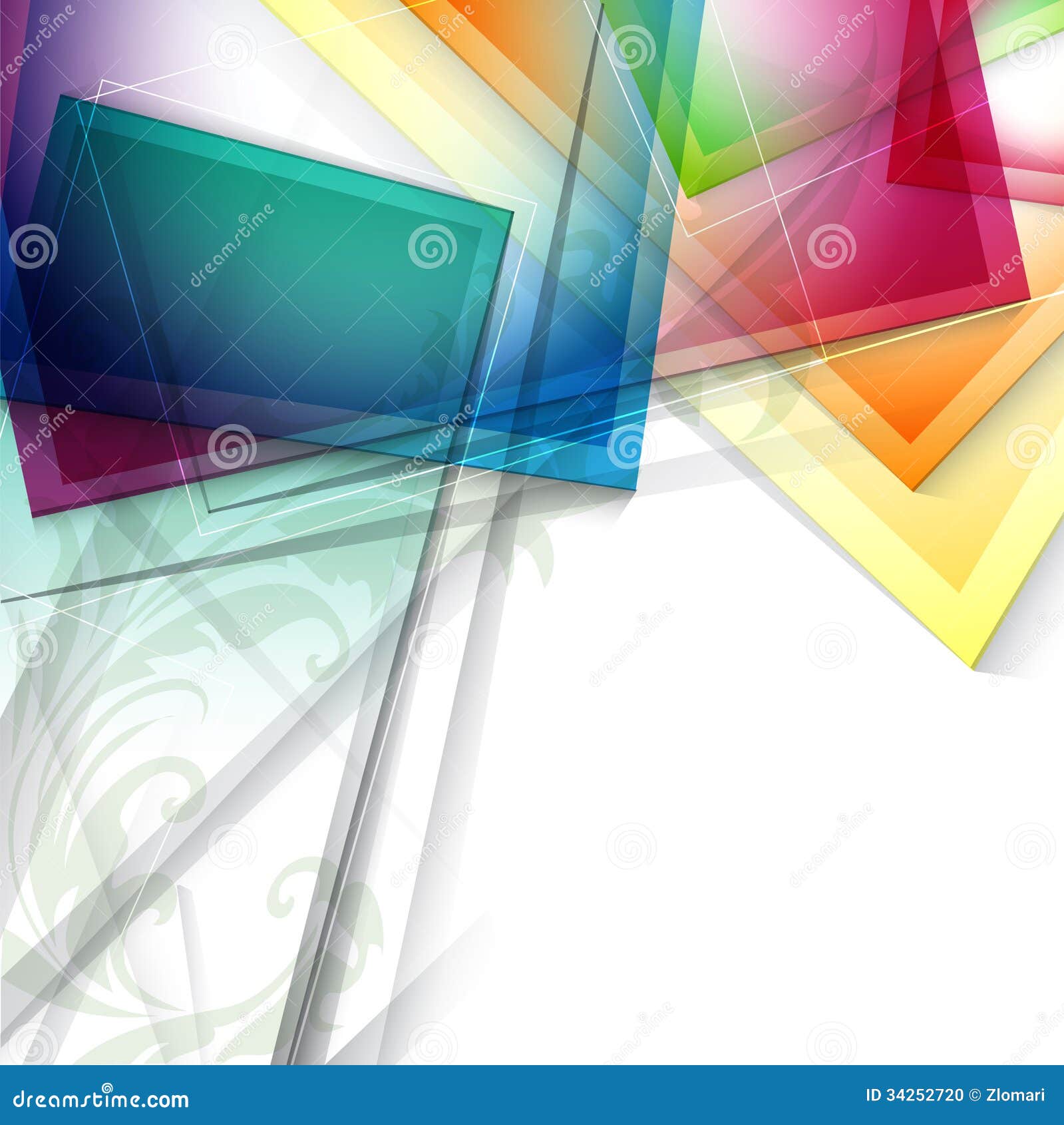 Corporate background stock vector. Illustration of brochure - 34252720