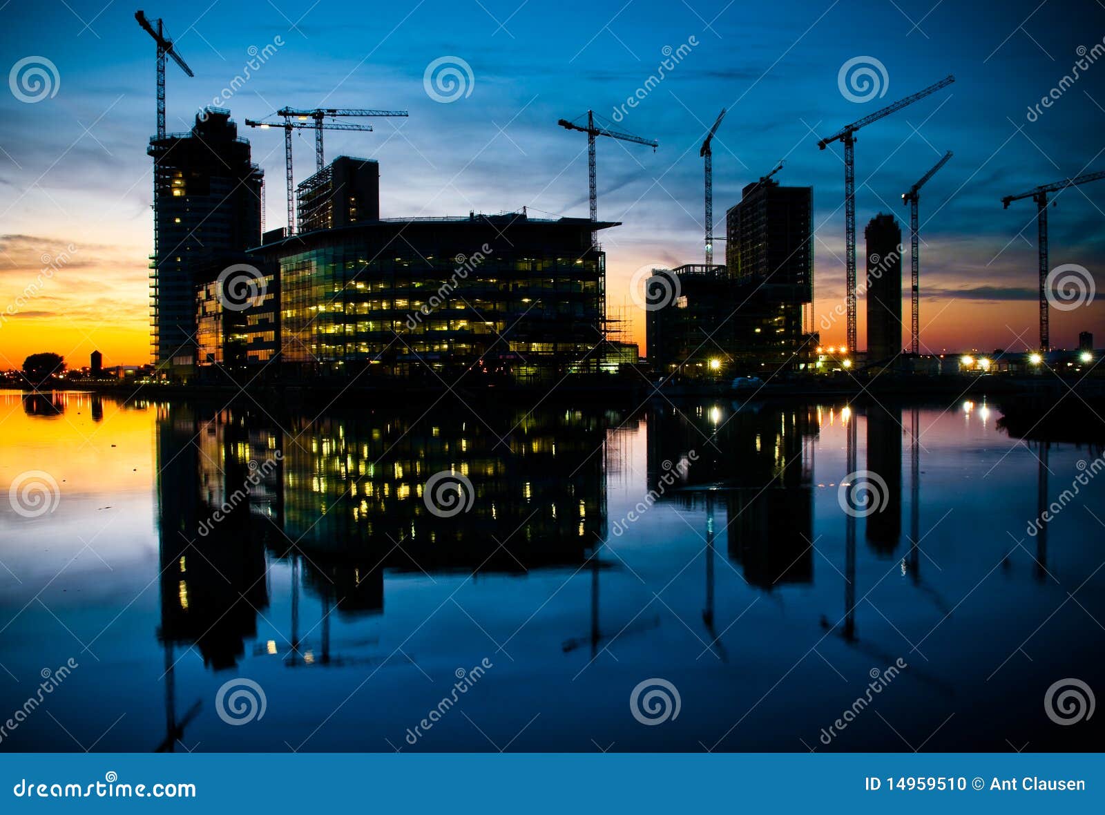 Corporate Building Construction and Development Stock Photo - Image of ...