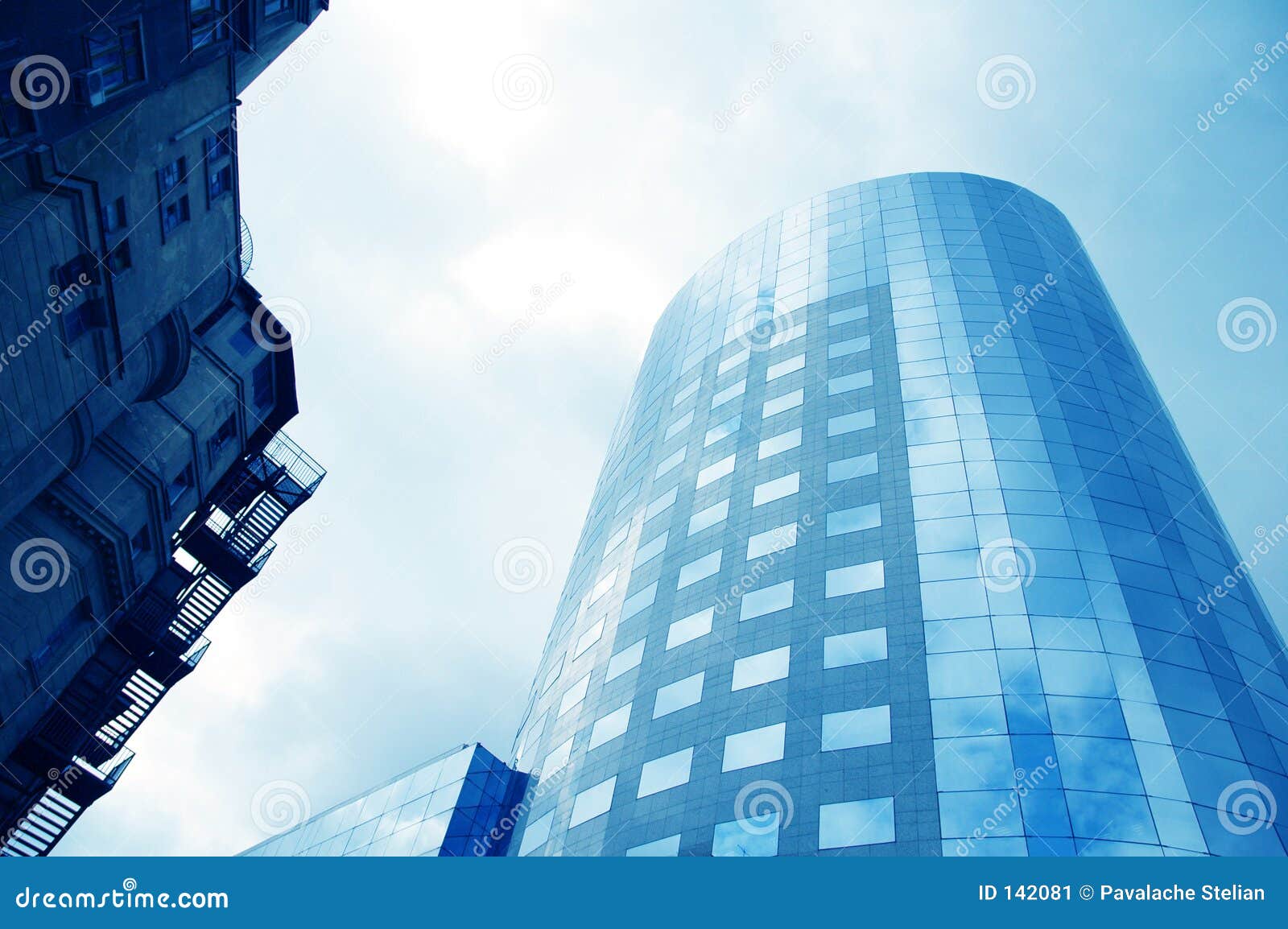 Corporate buildings #12 stock image. Image of reaching - 142081