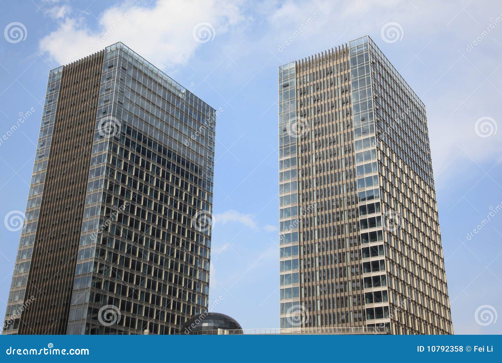 Corporate buildings#3 stock photo. Image of china, towers - 10792358