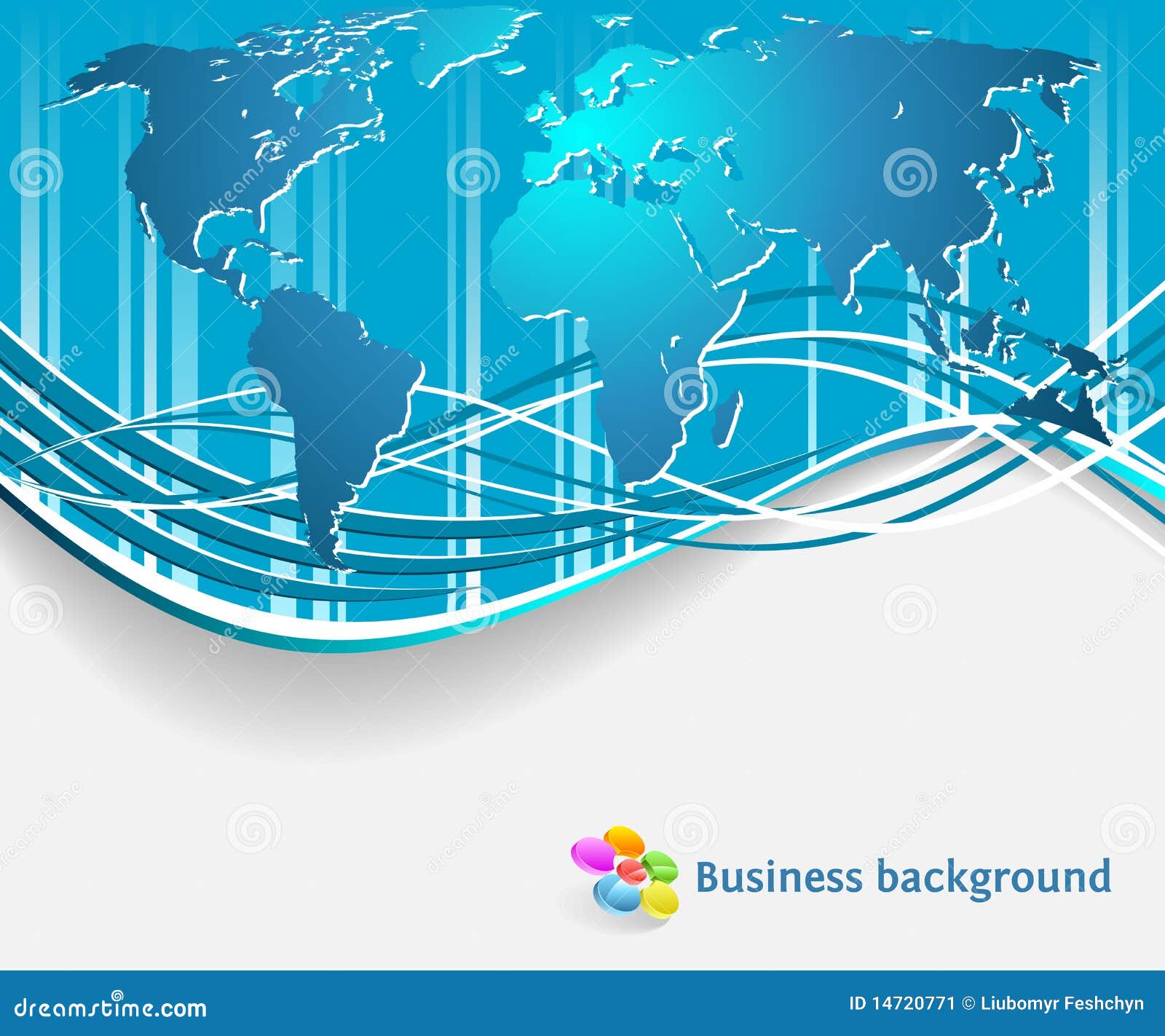 Corporate Business Background Stock Vector - Illustration of wallpaper ...