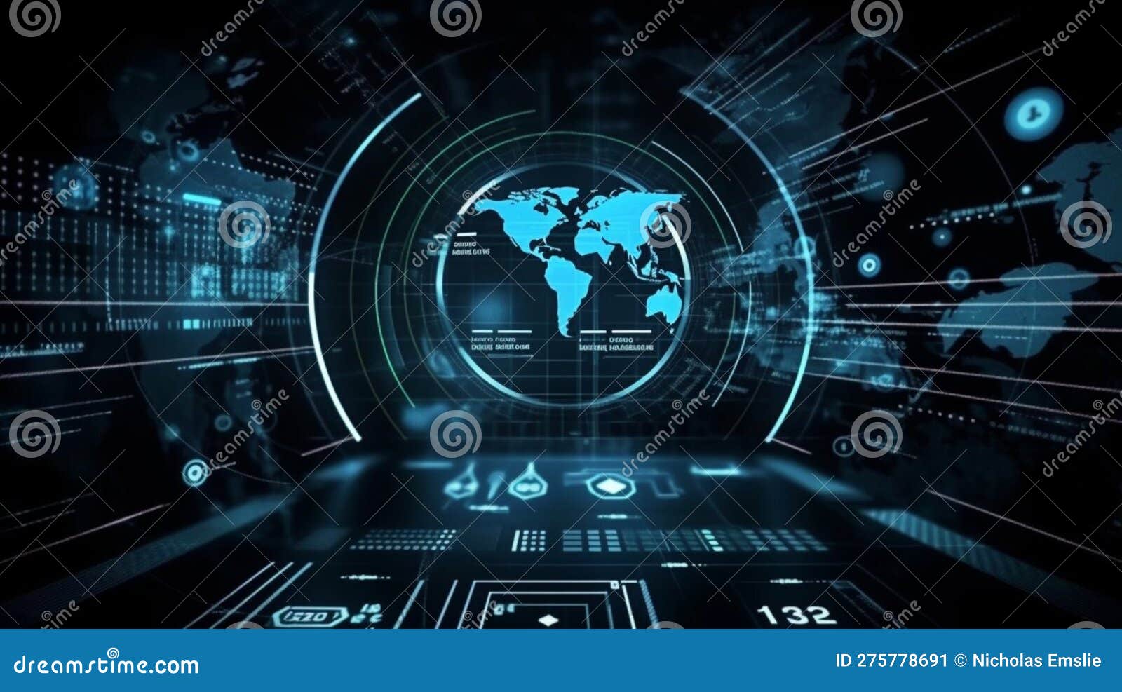 Corporate Business Globalization Background Wallpaper Ai Generated ...