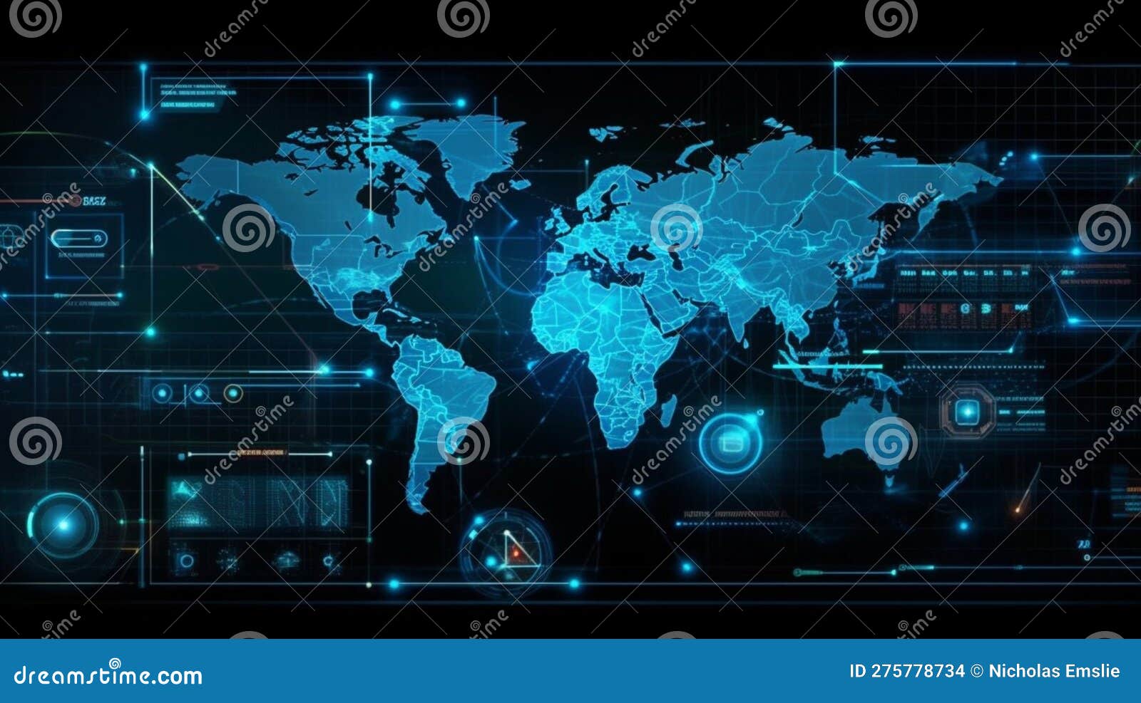 Corporate Business Globalization Background Wallpaper Ai Generated ...