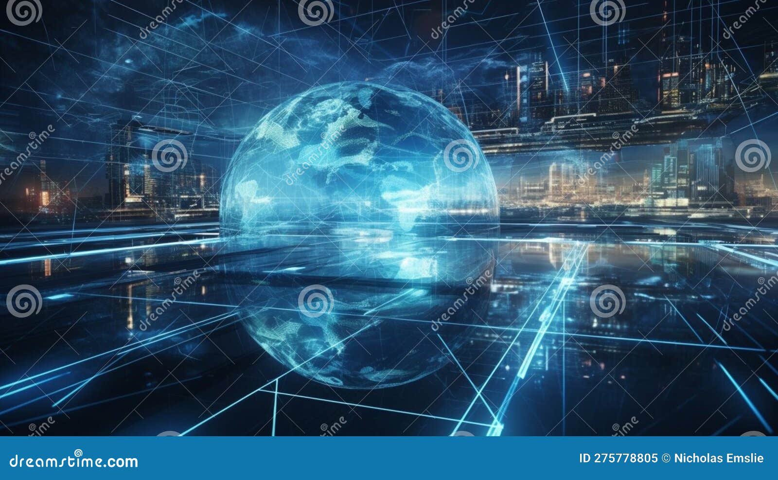 Corporate Business Globalization Background Wallpaper Ai Generated ...