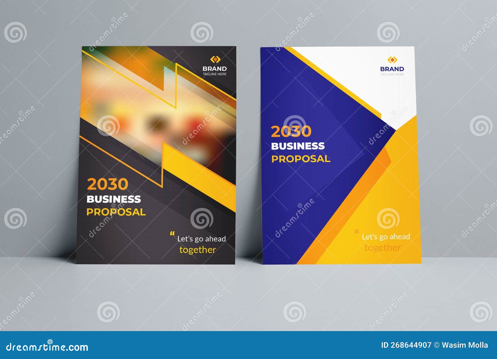 Business Proposal Cover Design Template Concepts Adept for Multipurpose ...