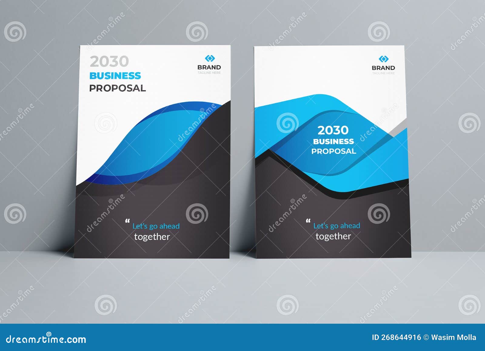 Business Proposal Cover Design Template Concepts Adept for Multipurpose ...